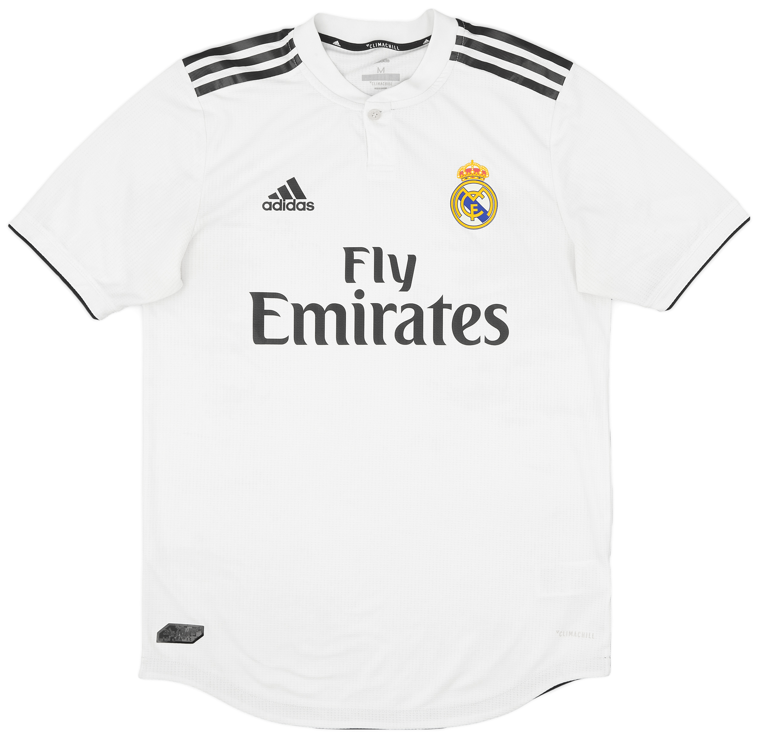2018-19 Real Madrid Authentic Home Shirt - 8/10 - (M)