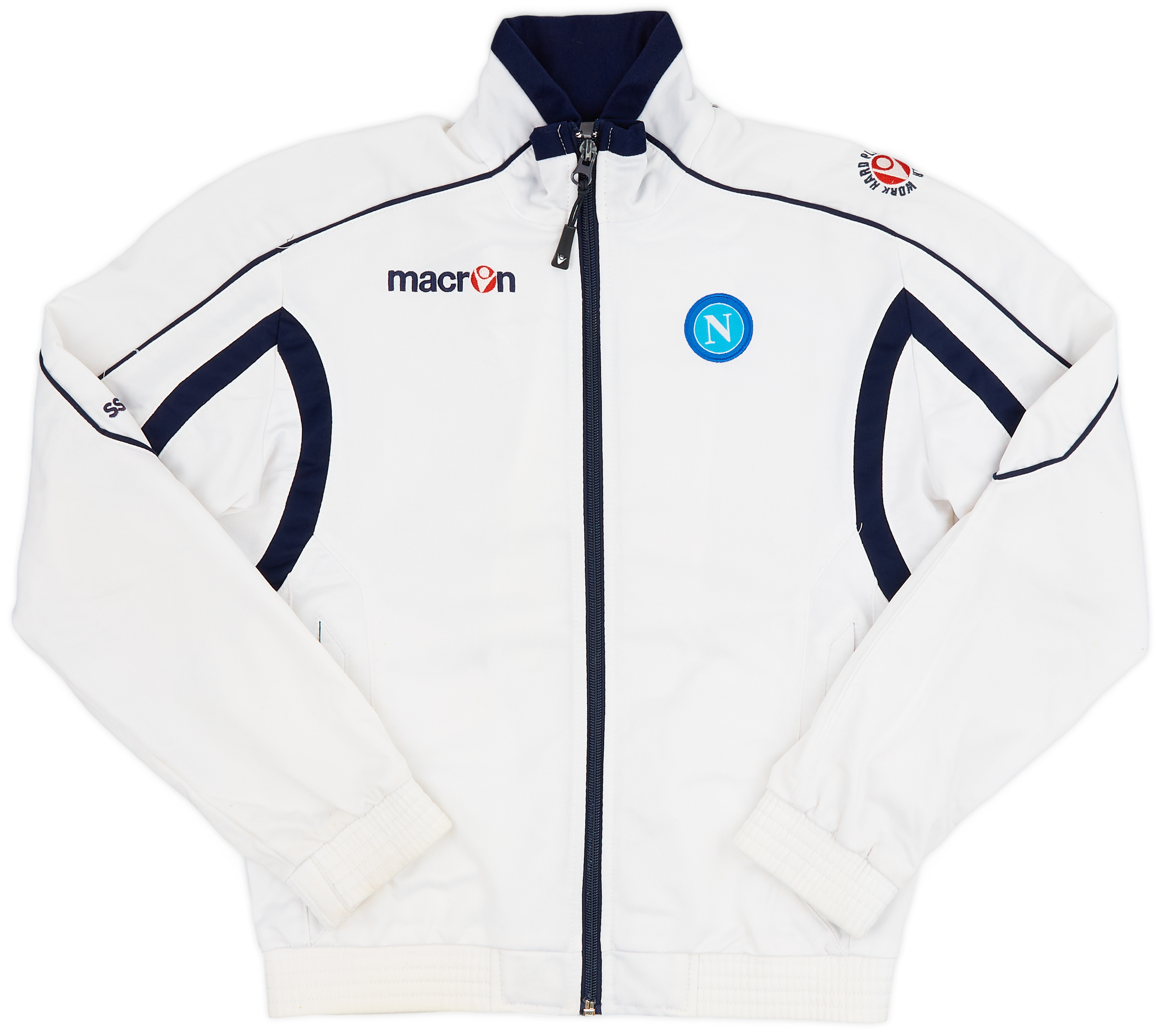 2010s Napoli Macron Track Jacket - 8/10 - (L.Boys)