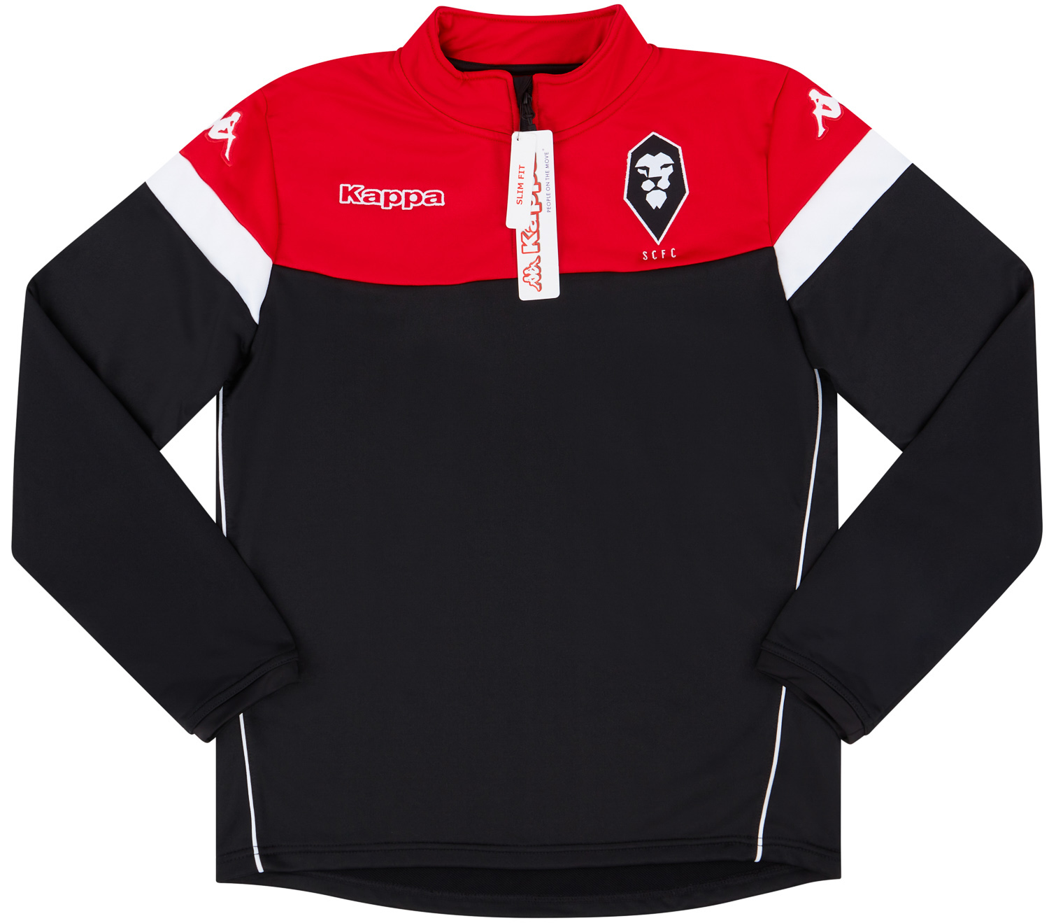2020-21 Salford City Kappa 1/4 Zip Training Top - NEW