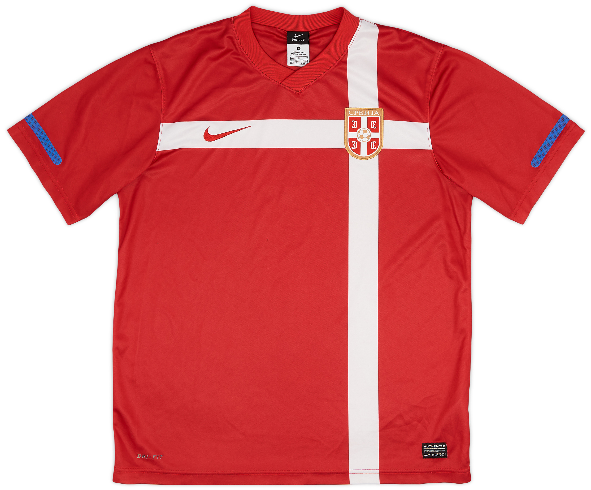 2010-11 Serbia Basic Home Shirt - 8/10 - (M)