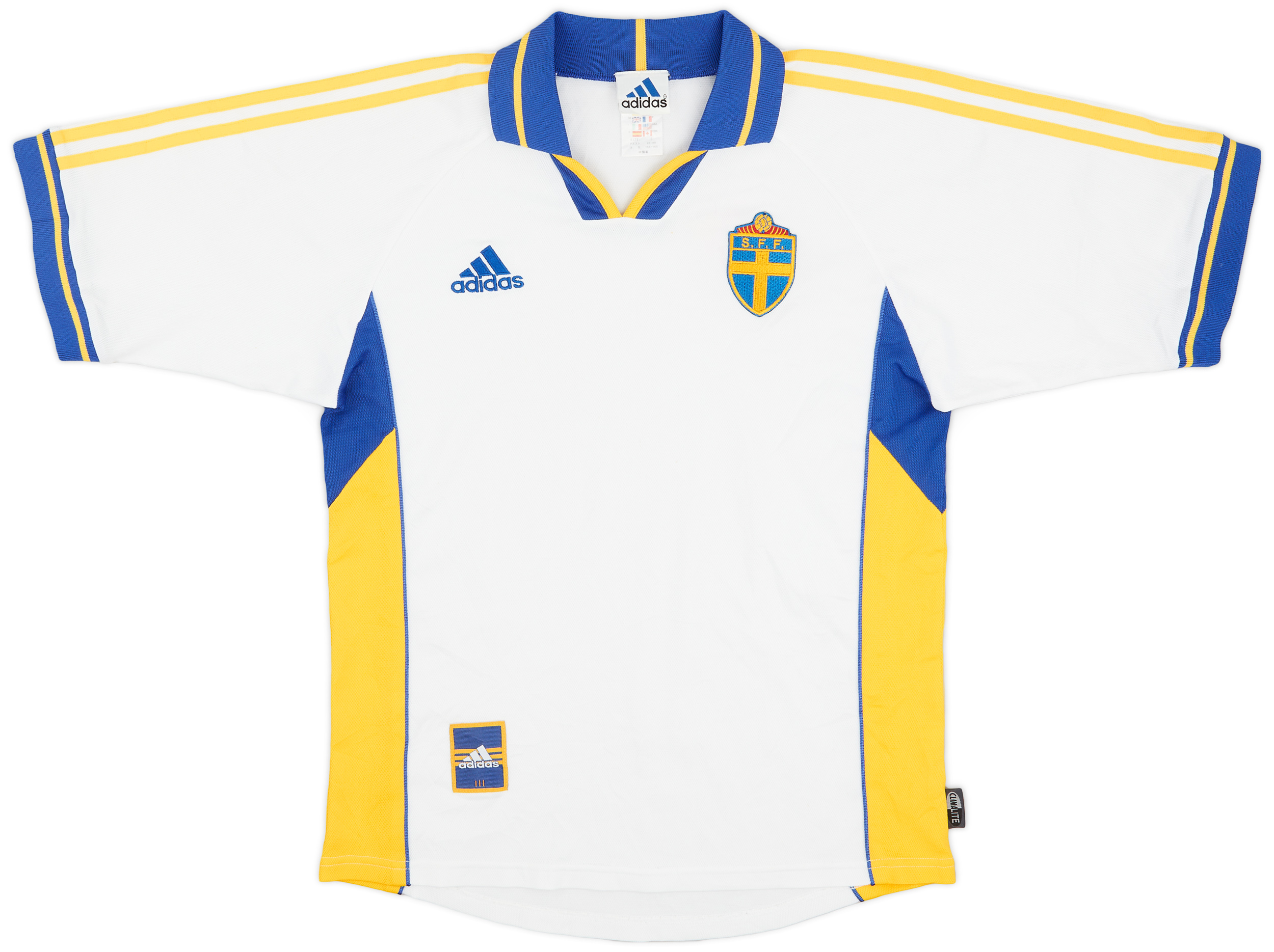 2000 02 Sweden Away Shirt 9 10 S 