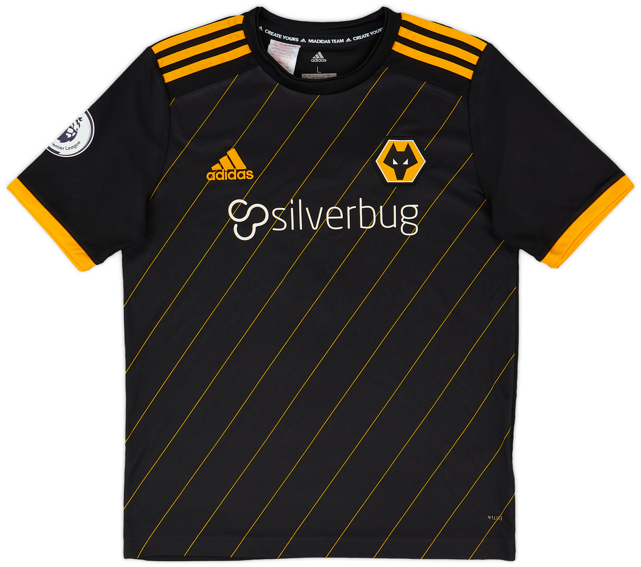 2019-20 Wolves Away Shirt - 9/10 - (L.Boys)
