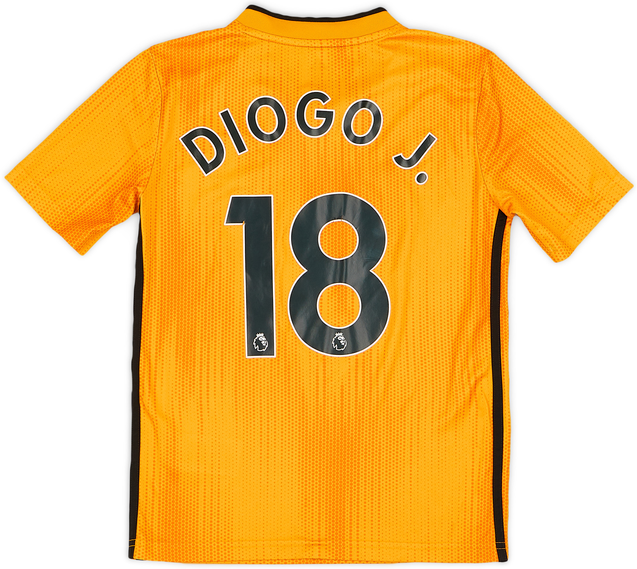 2019-20 Wolves Home Shirt Diogo J. #18 - 8/10 - (S.Boys)