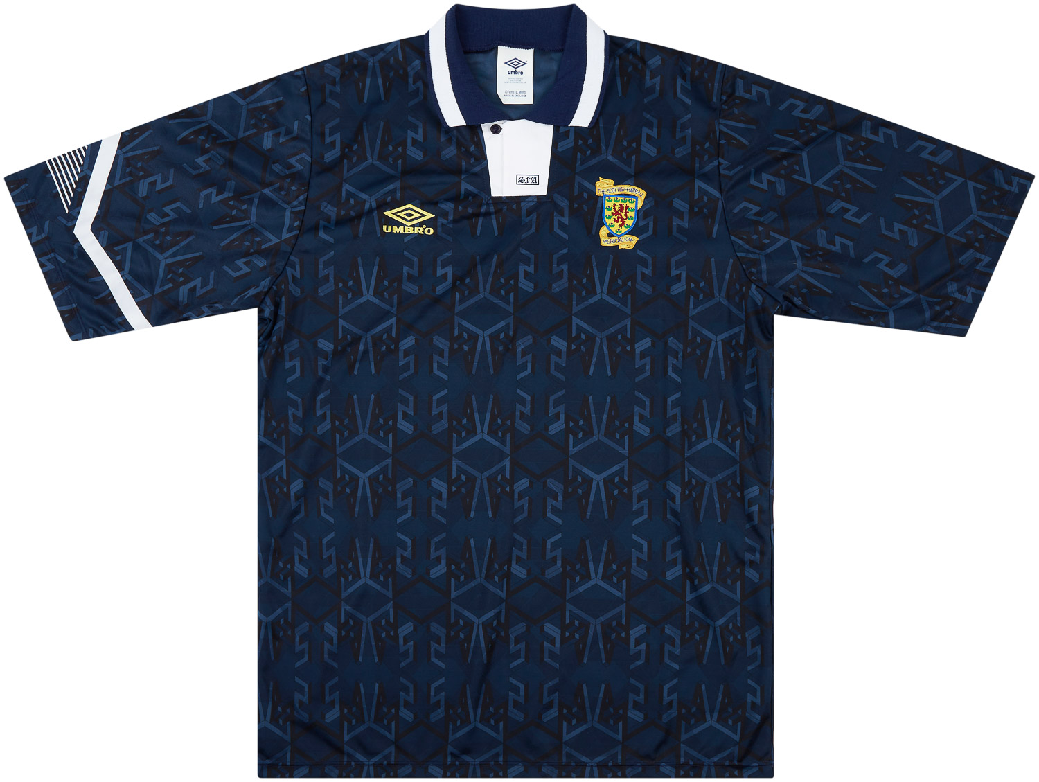 1992-93 Scotland Match Issue Home Shirt #11