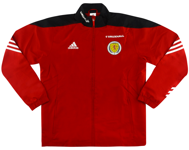 2017-18 Scotland Player Issue Track Jacket S