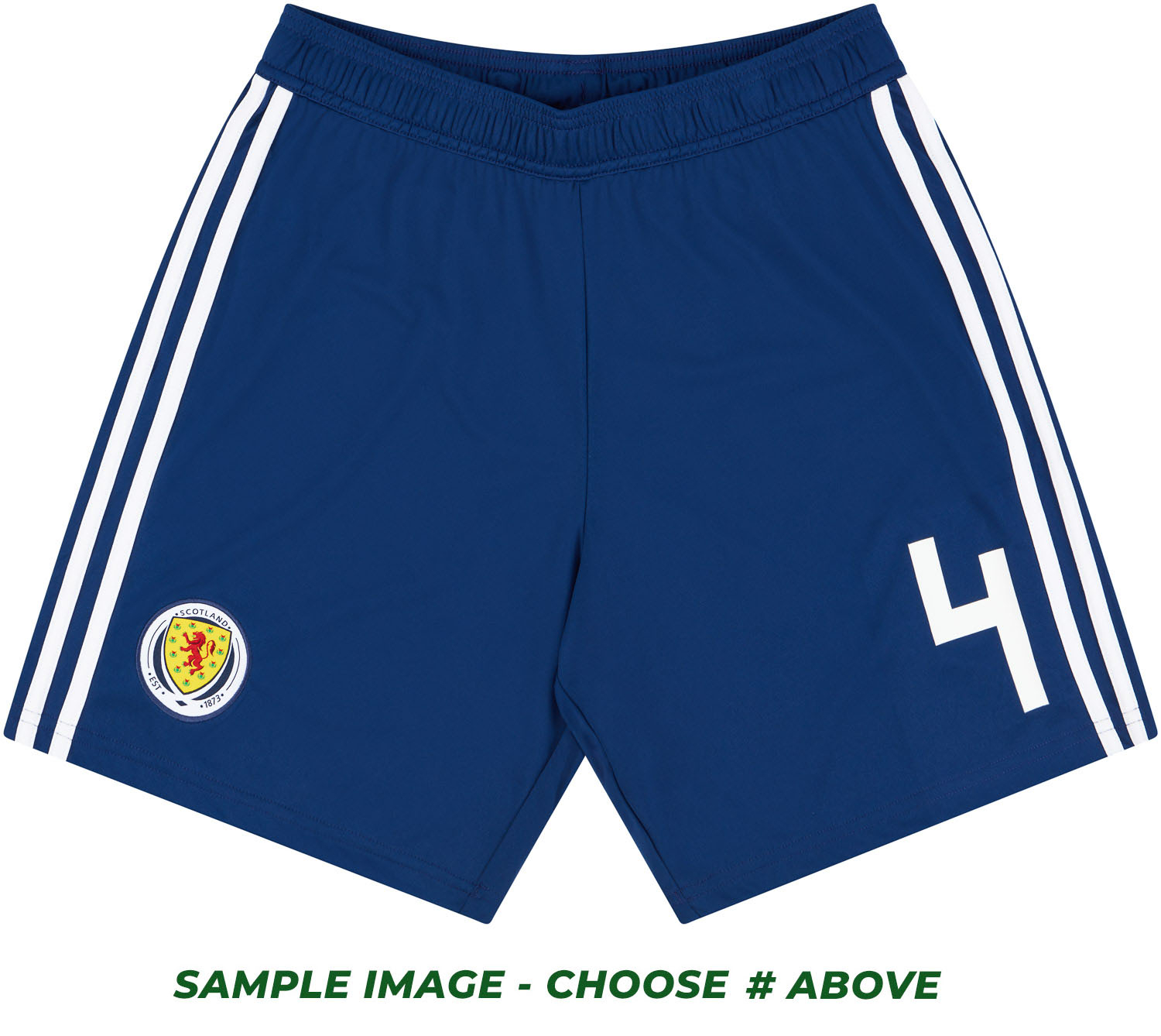 2017-18 Scotland Player Issue Home Shorts # (Excellent) M