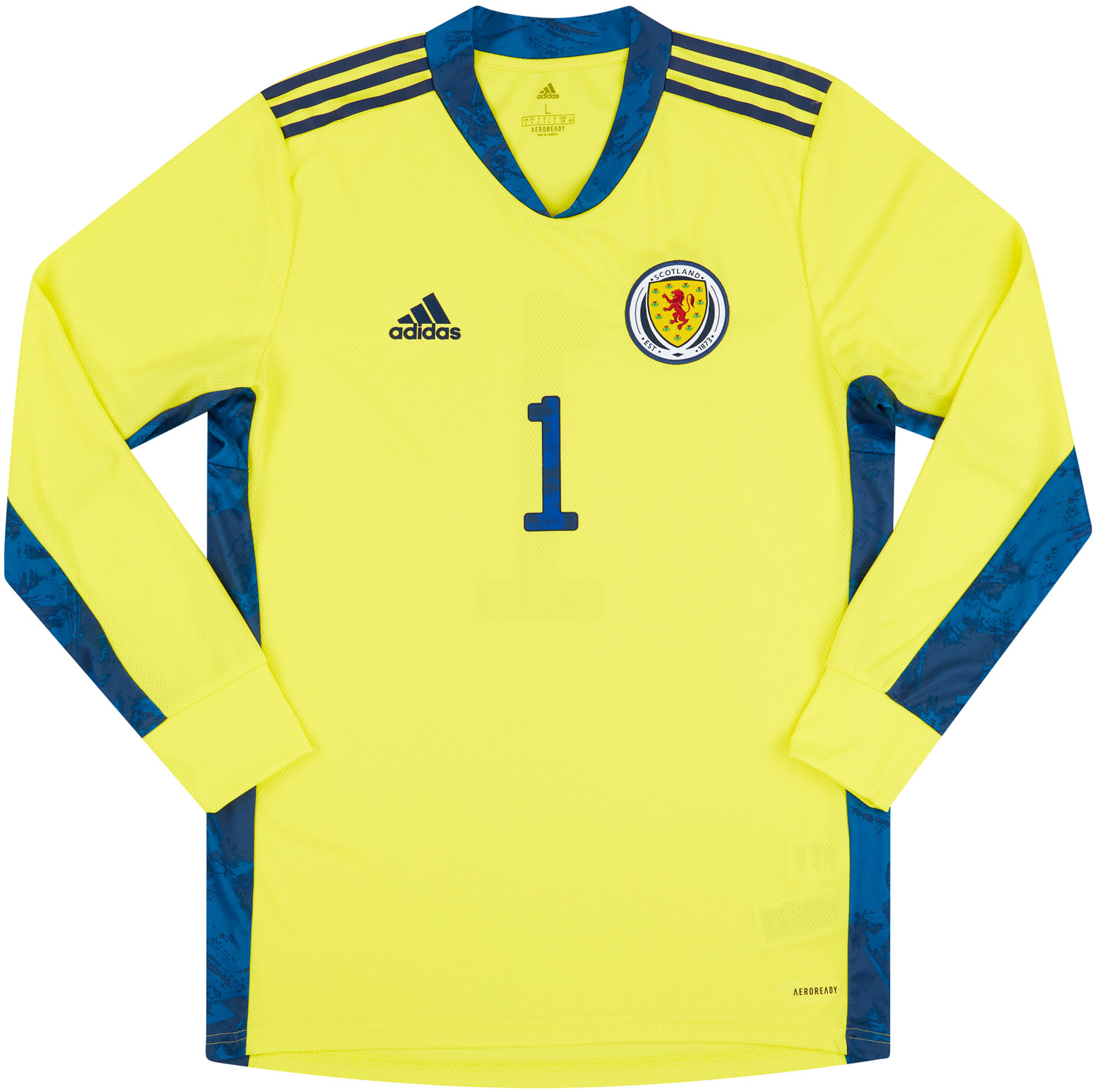 2020-21 Scotland GK Shirt #1 (Excellent)