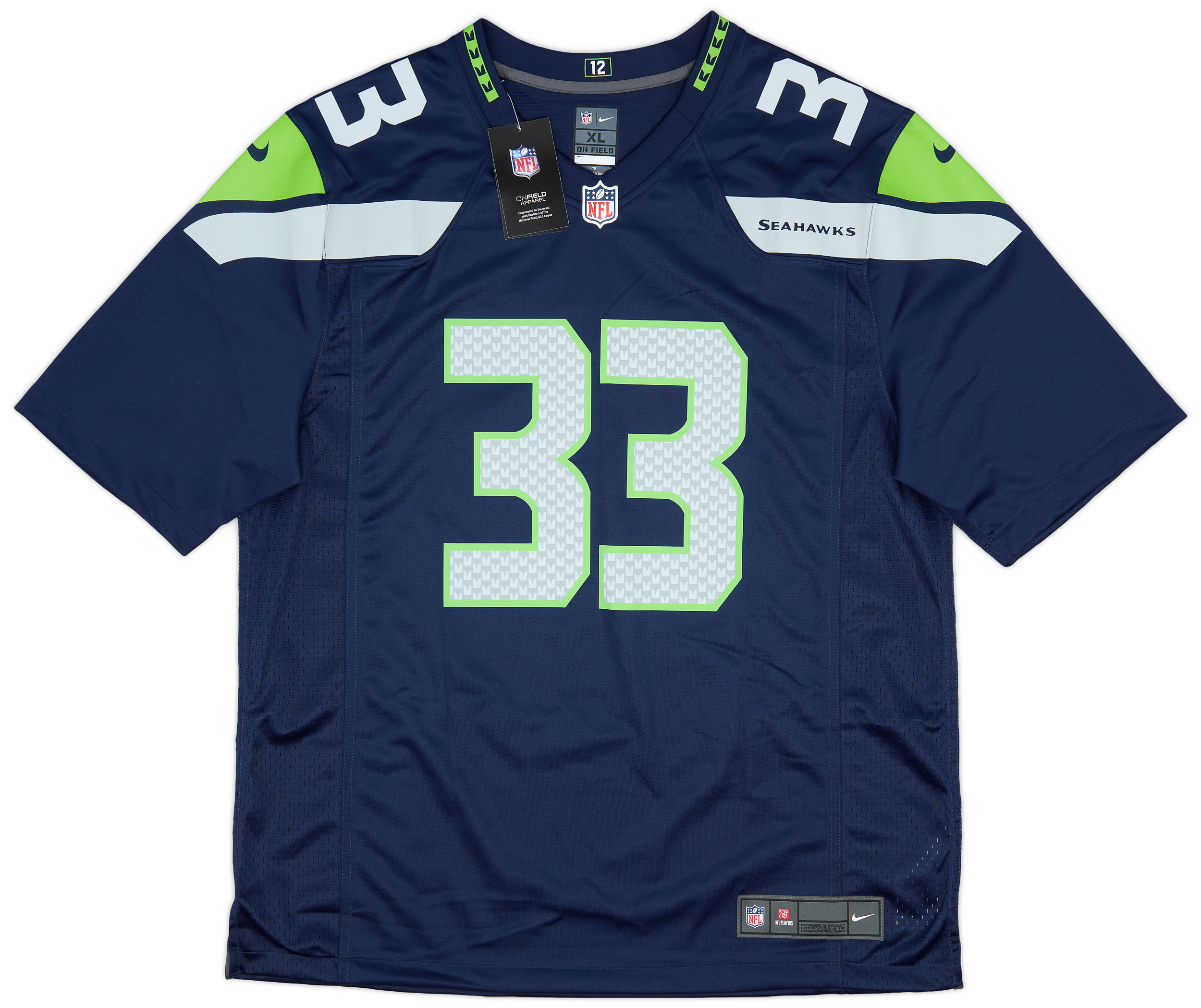 2020-23 Seattle Seahawks Adams #33 Nike Game Home Jersey (XL)