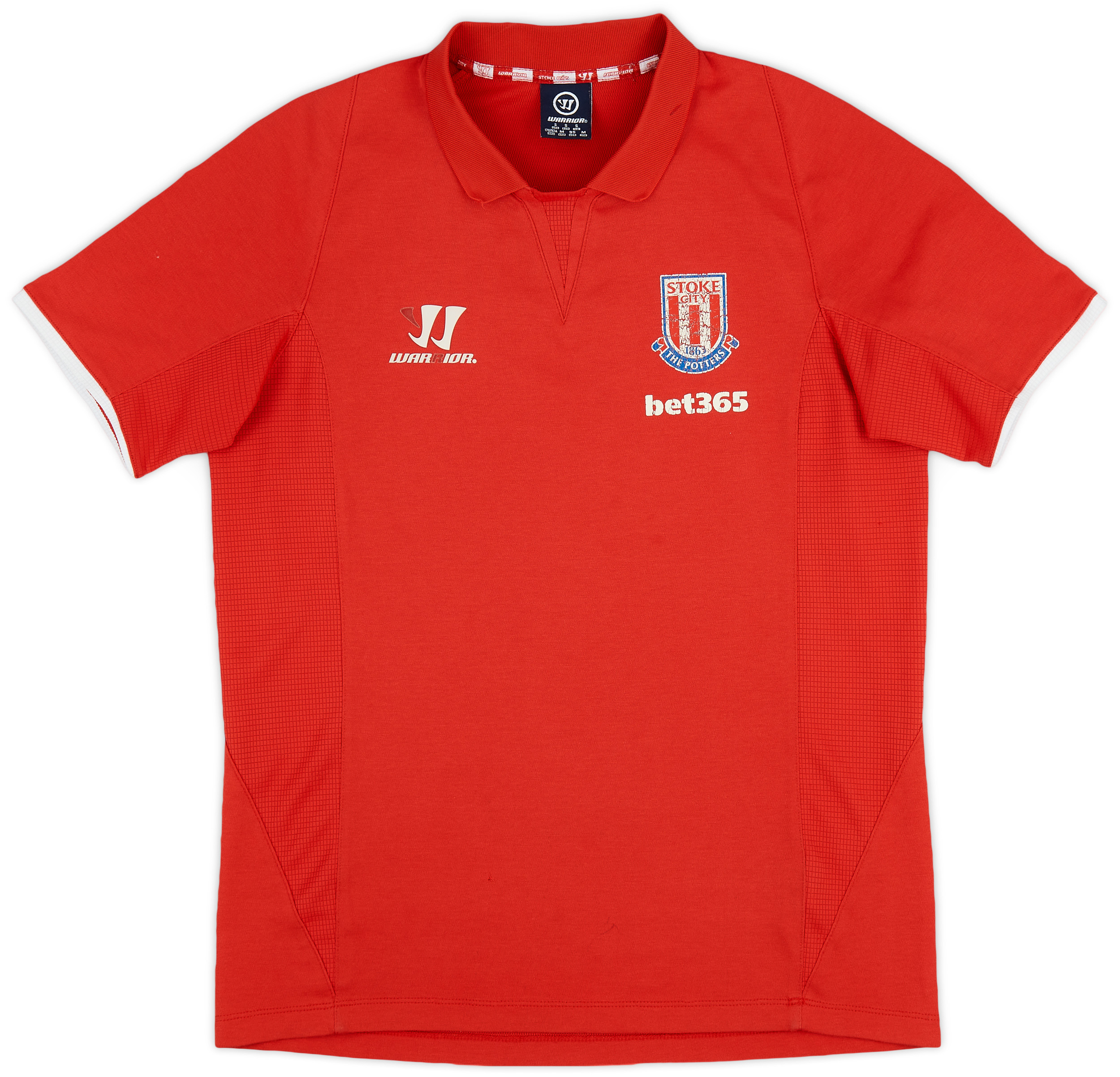 2014-15 Stoke City Warrior Polo Shirt - 6/10 - (S)