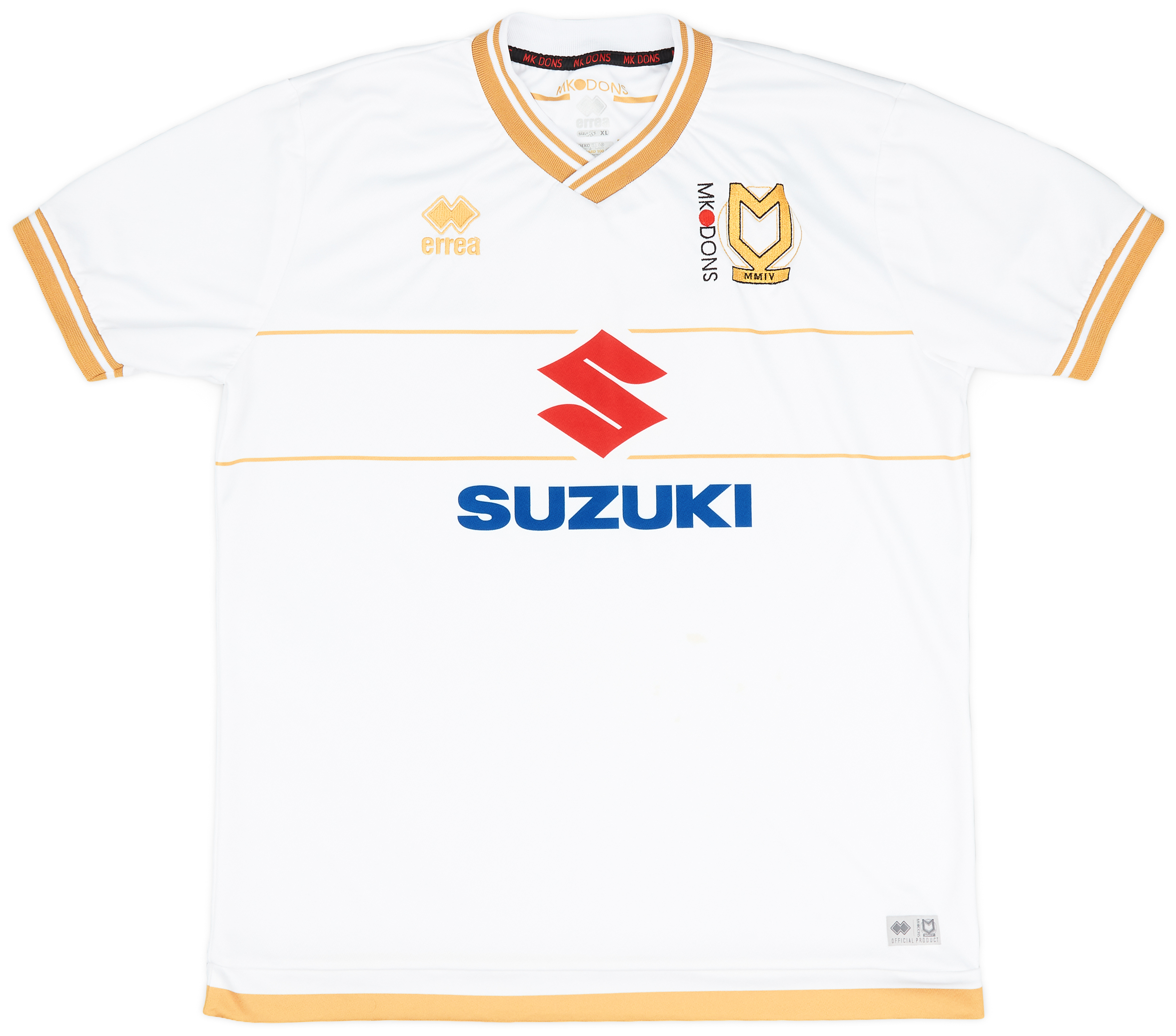 2019-20 MK Dons Home Shirt - 7/10 - (XL)