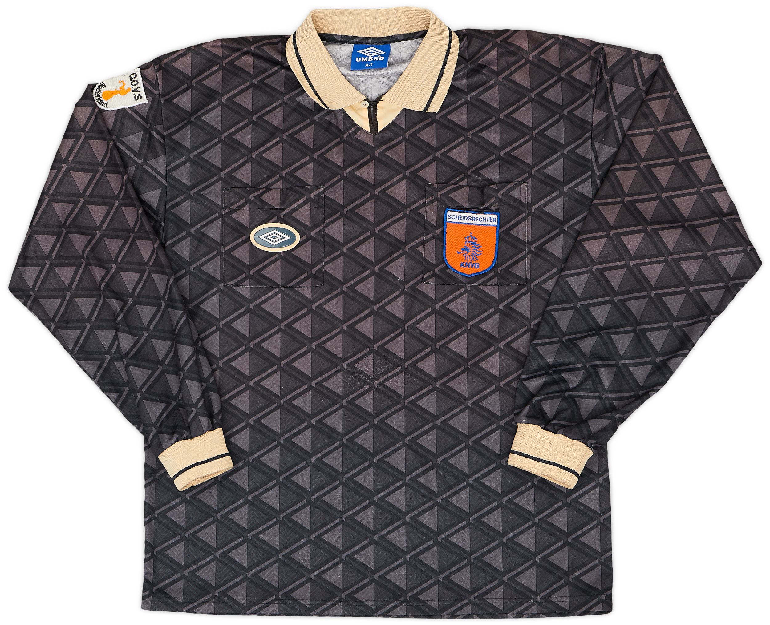 1990s Umbro Dutch FA Referee Shirt - 7/10 - (XL)