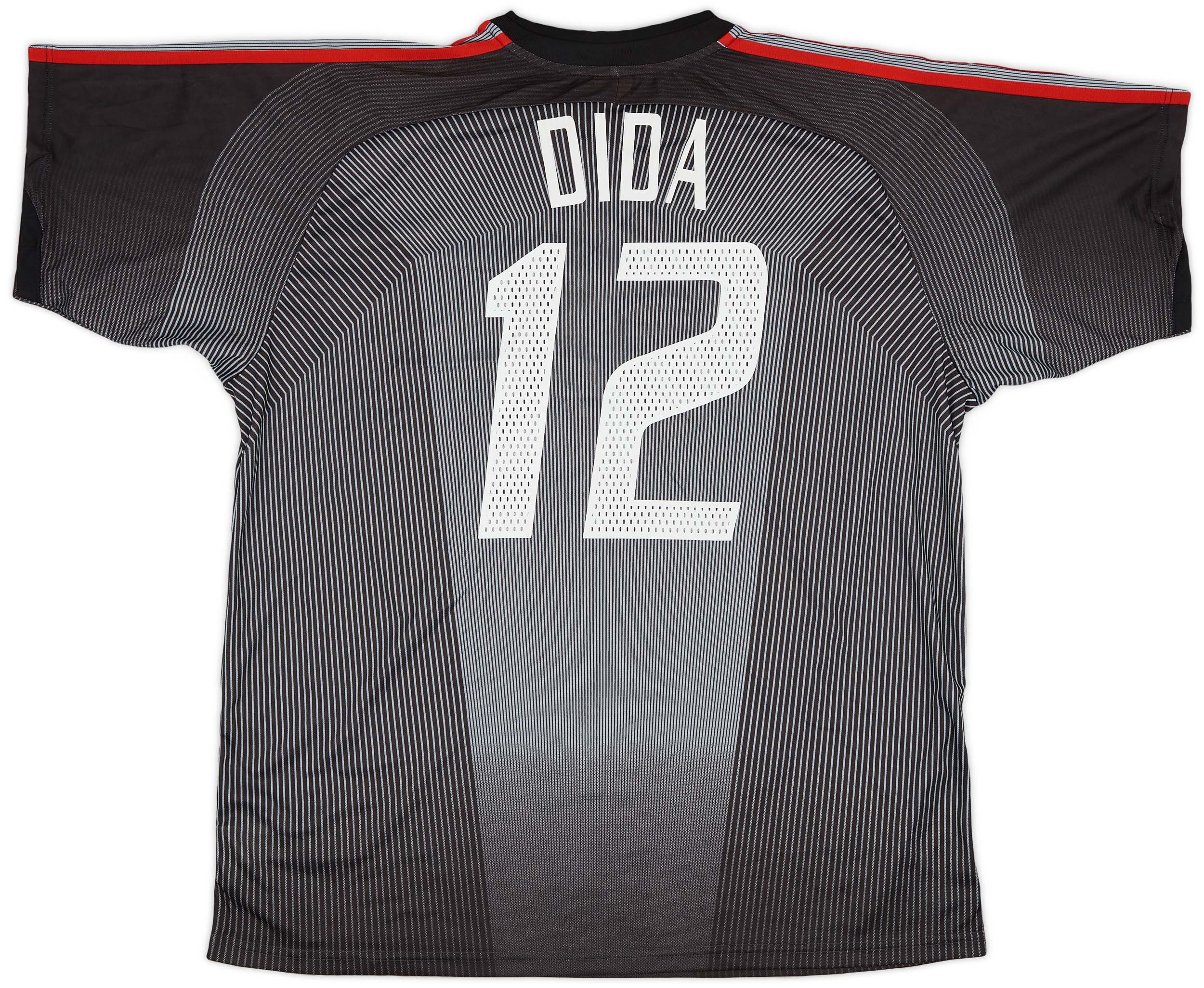 2003-04 AC Milan GK S/S Shirt Dida #12 - 7/10 - (XL)