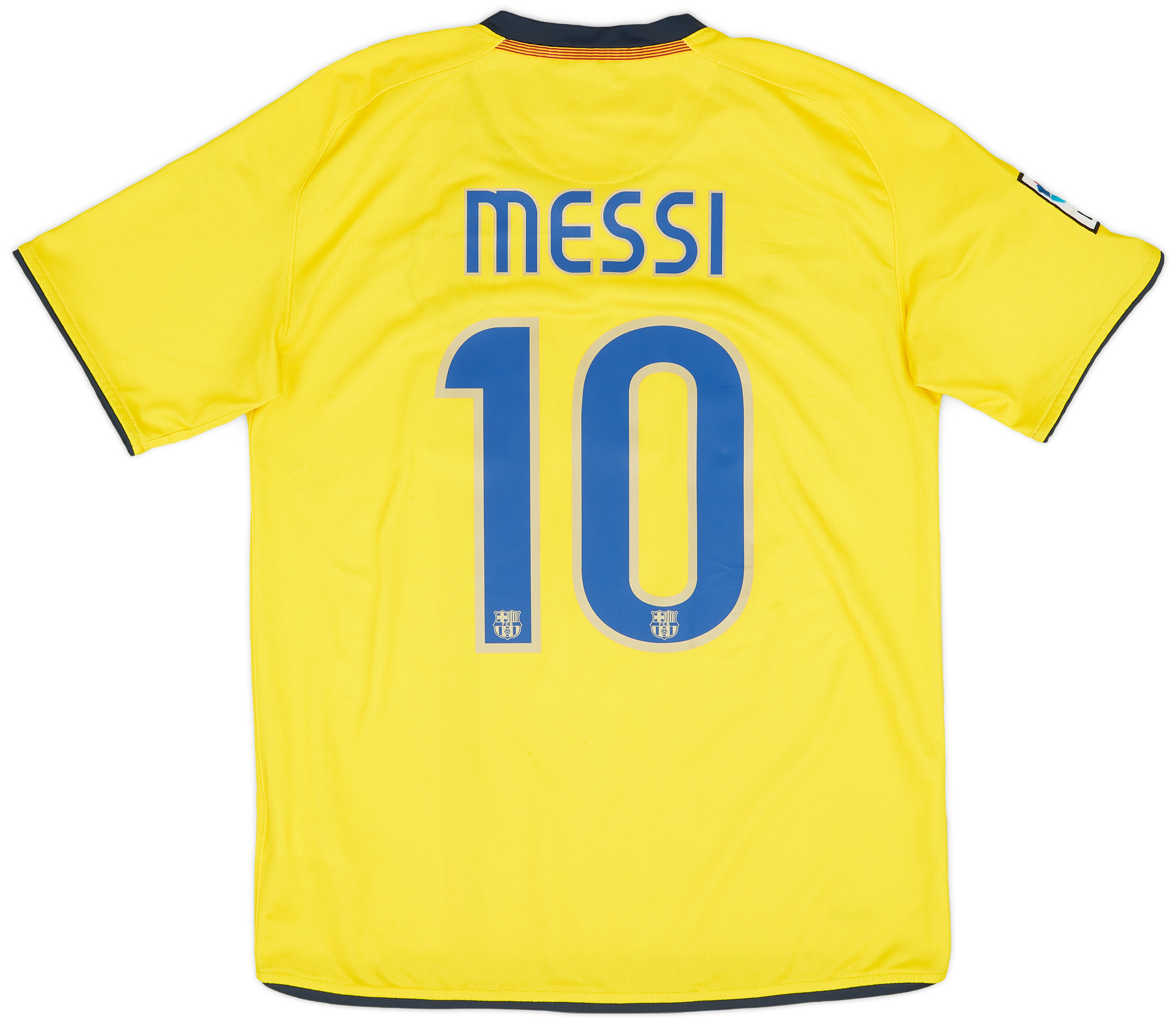 2008-10 Barcelona Away Shirt Messi #10 - 8/10 - (M)