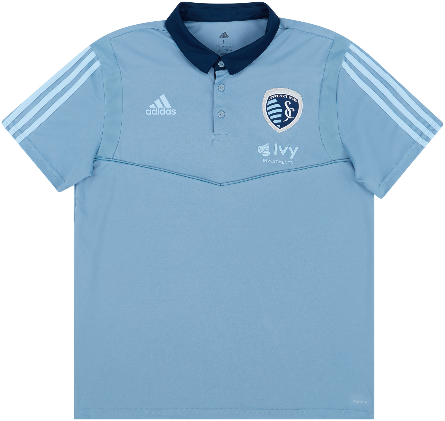 2020 Sporting Kansas City adidas Polo T-Shirt