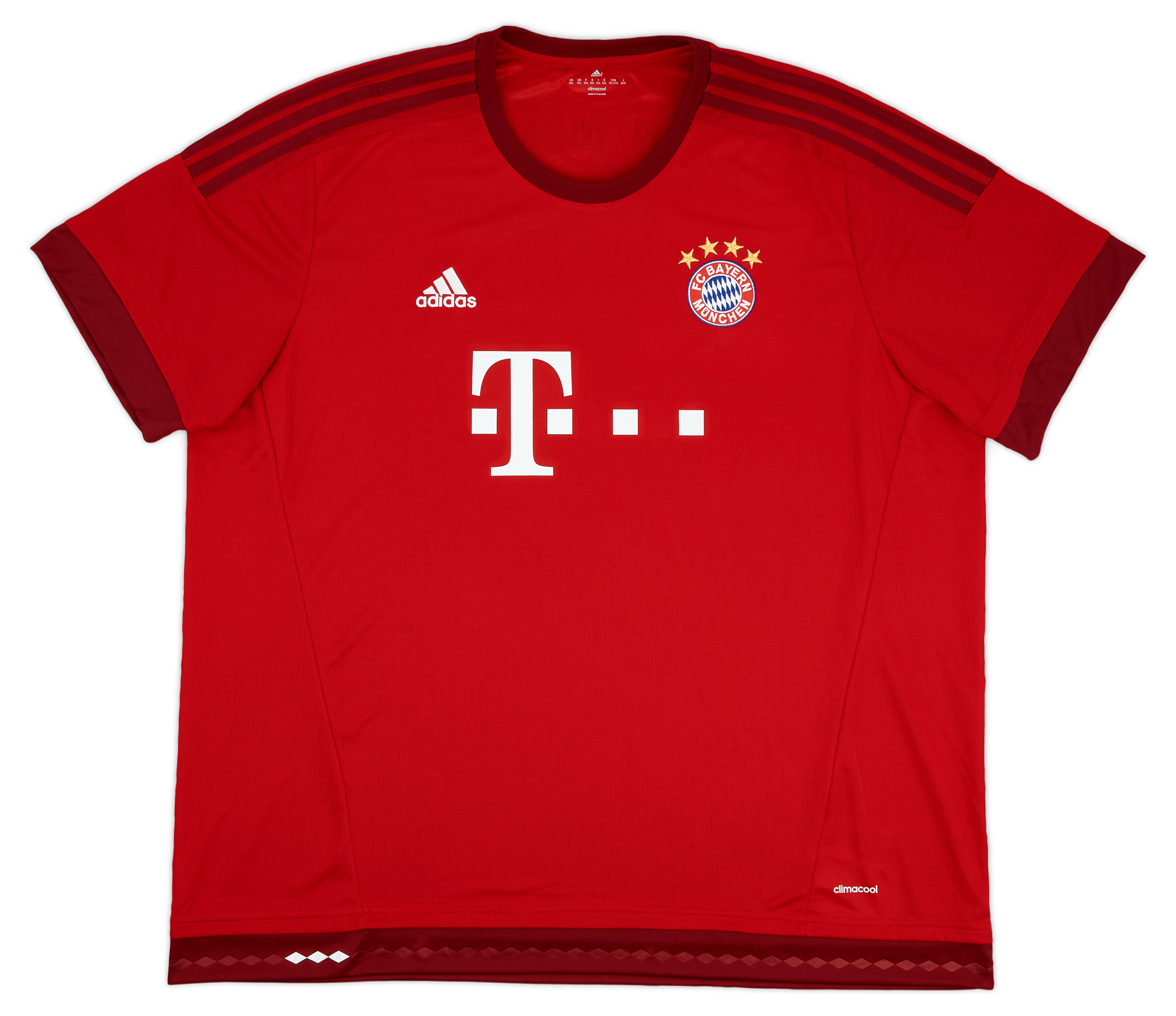 2015-16 Bayern Munich Home Shirt - 9/10 - (3XL)