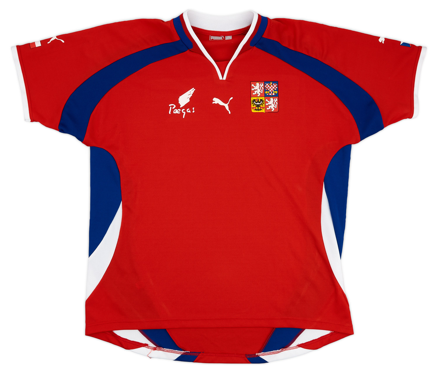 2000-02 Czech Republic Home Shirt - 7/10 - (XL)