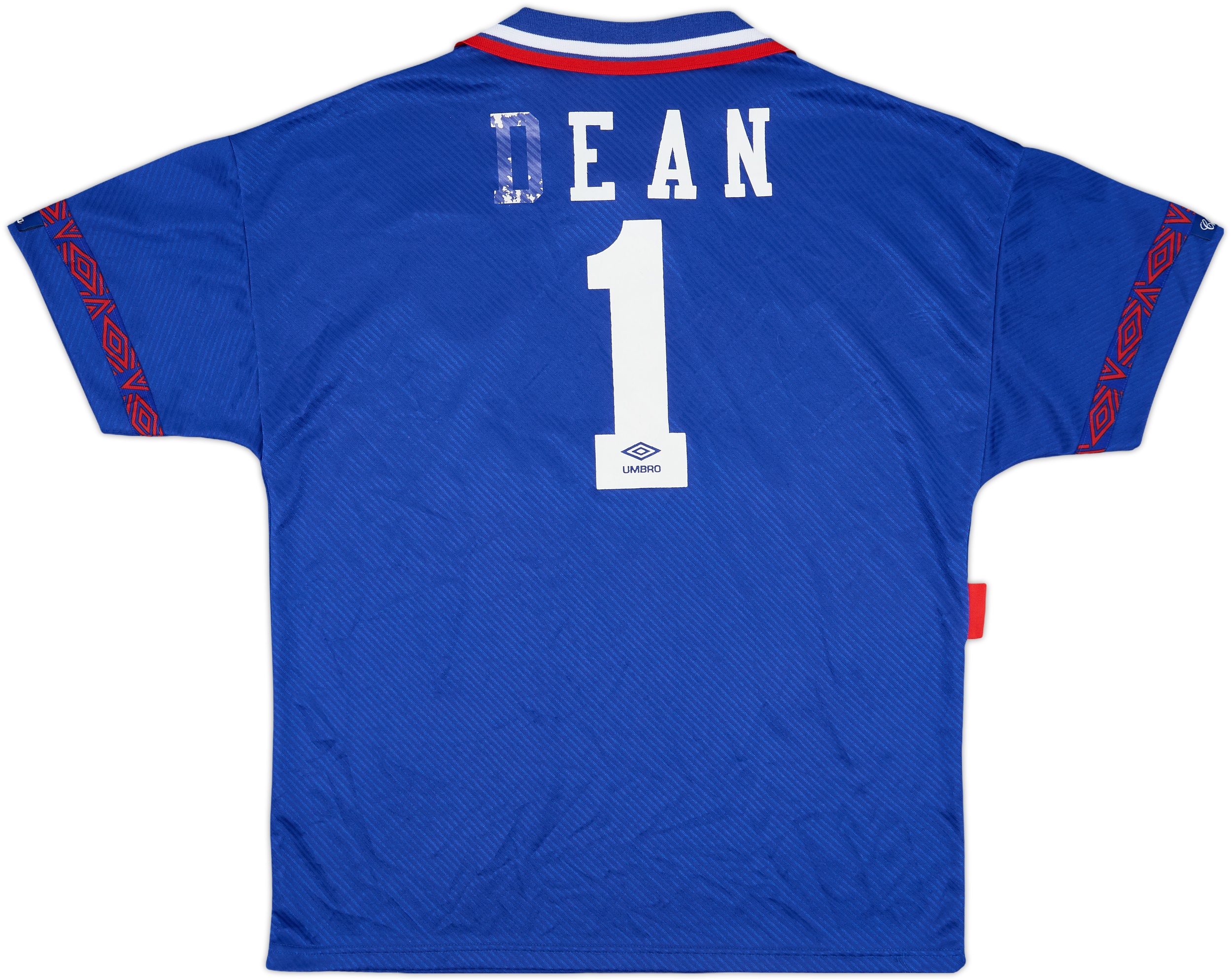 1993-94 Chelsea Home Shirt Dean #1 - 5/10 - (XL)