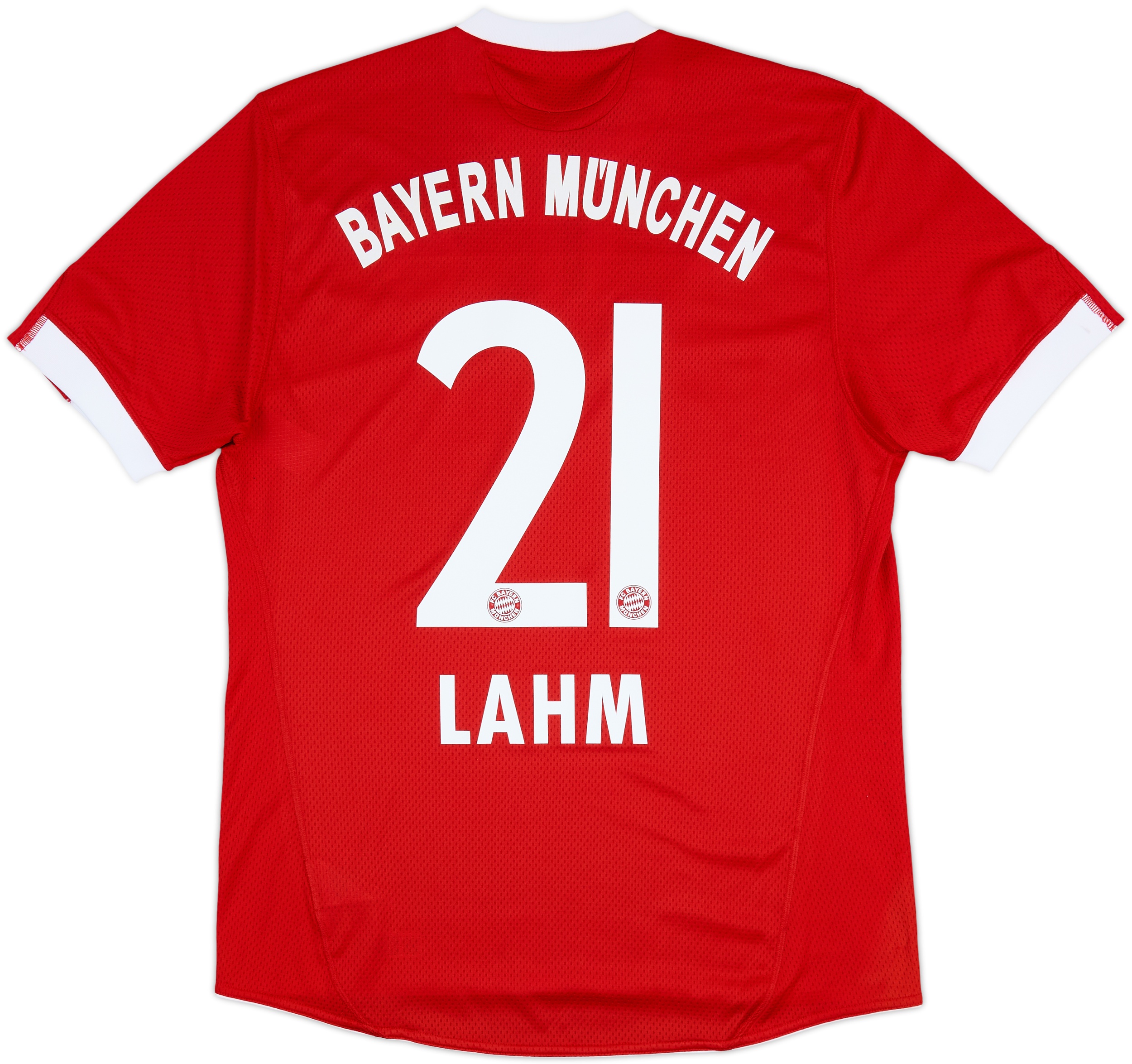 2009-10 Bayern Munich Home Shirt Lahm #21 - 7/10 - (M)