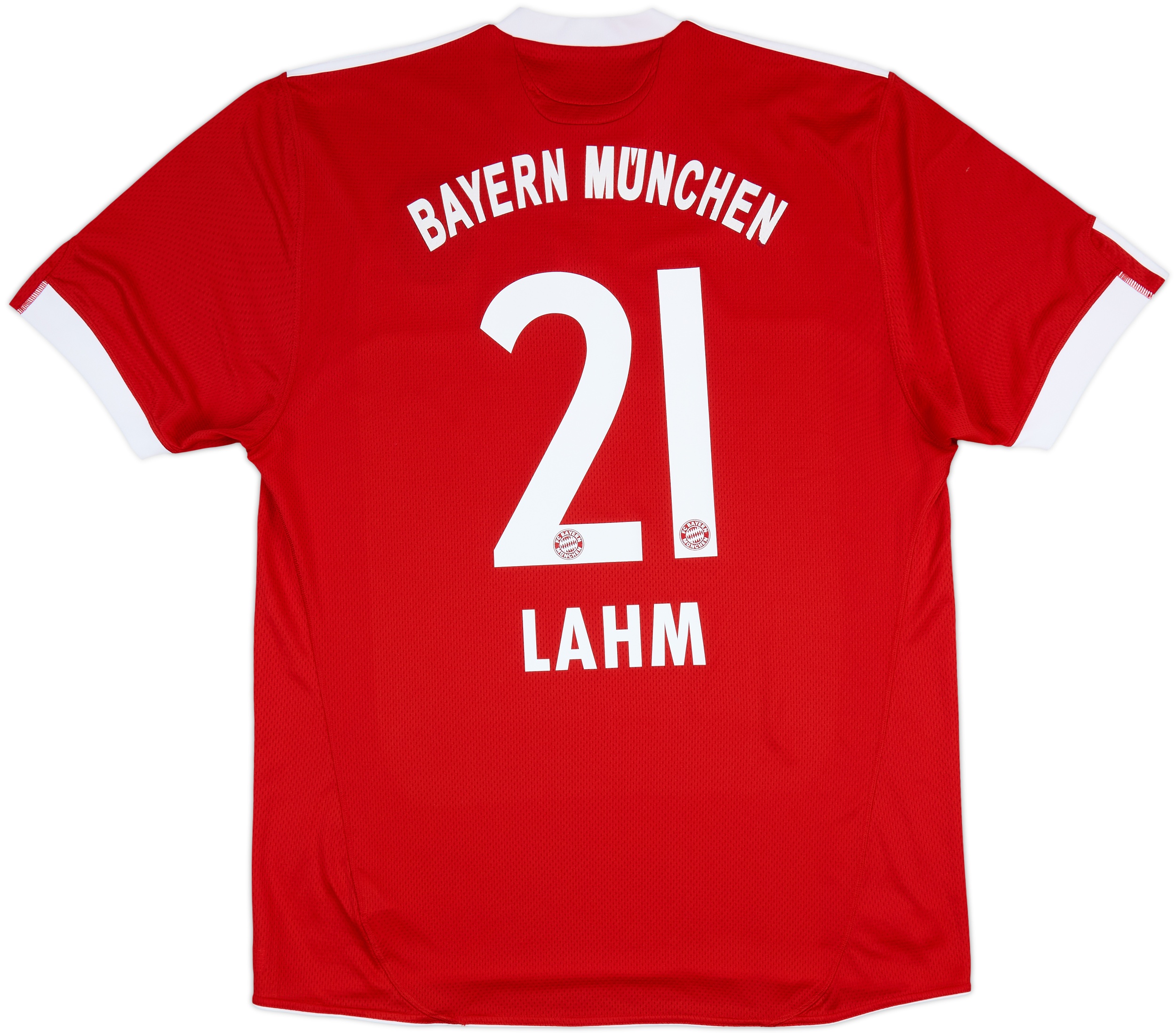 2009-10 Bayern Munich Home Shirt Lahm #21 - 9/10 - (XXL)