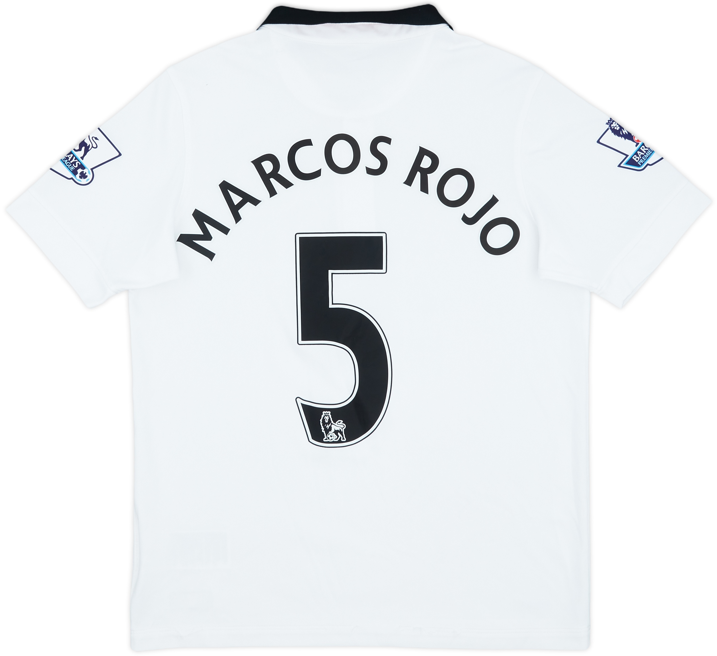 2014-15 Manchester United Away Shirt Marcos Rojo #5 - 6/10 - (XL.Boys)