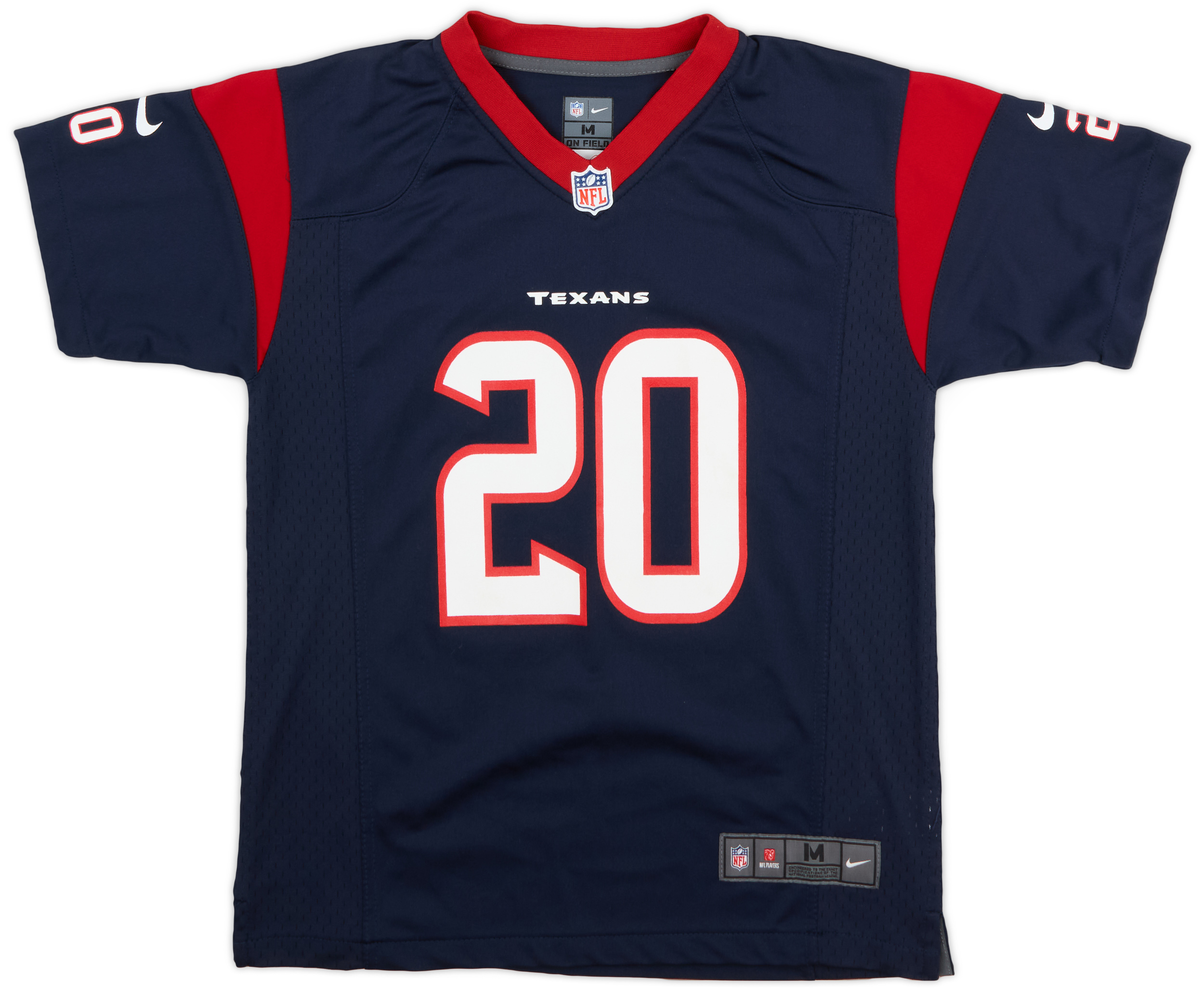 2013 Houston Texans Reed #20 Nike Game Home Jersey (Very Good) M.Kids