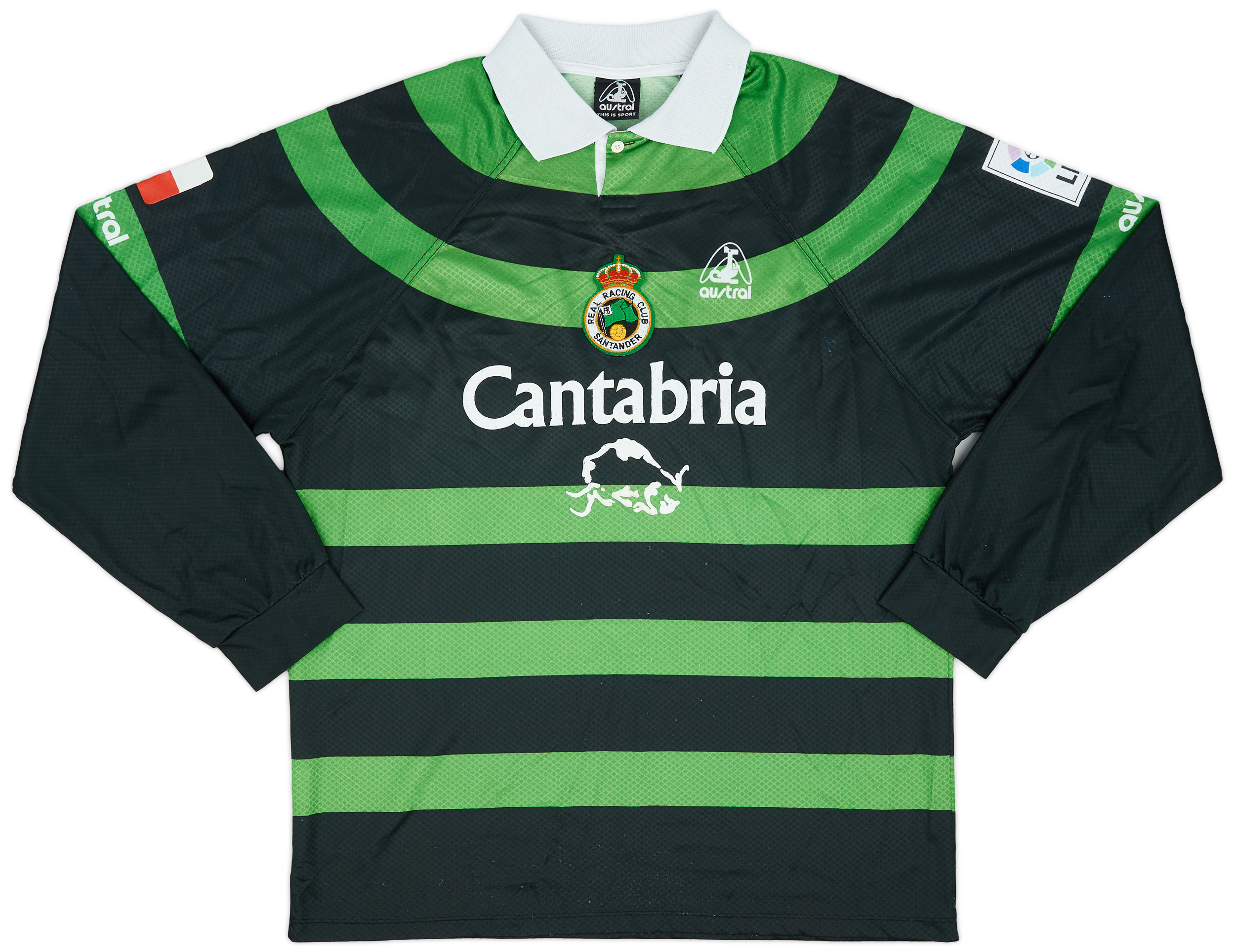 1998-00 Racing Santander Away L/S Shirt - 8/10 - (XL)