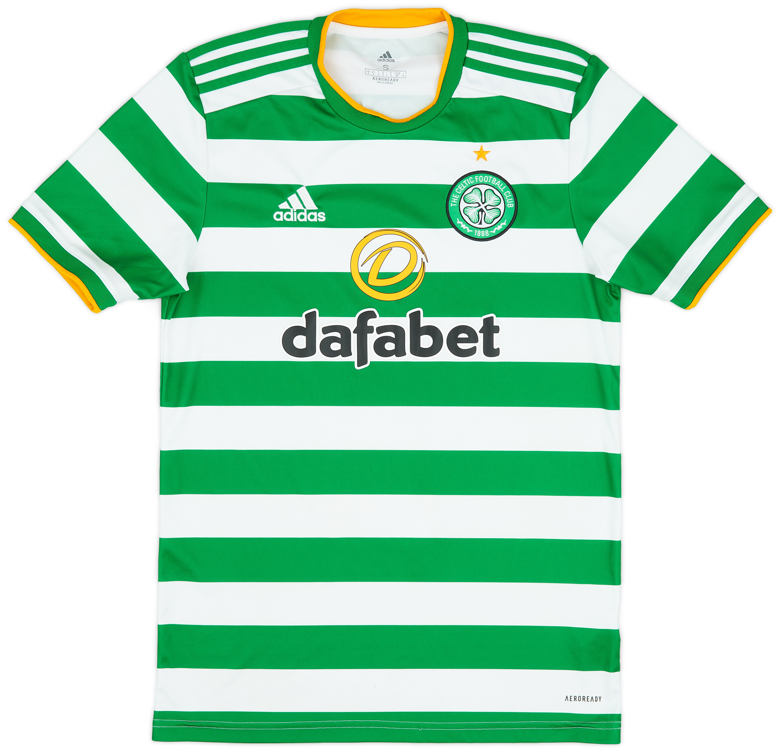 2020-21 Celtic Home Shirt - 8/10 - (S)
