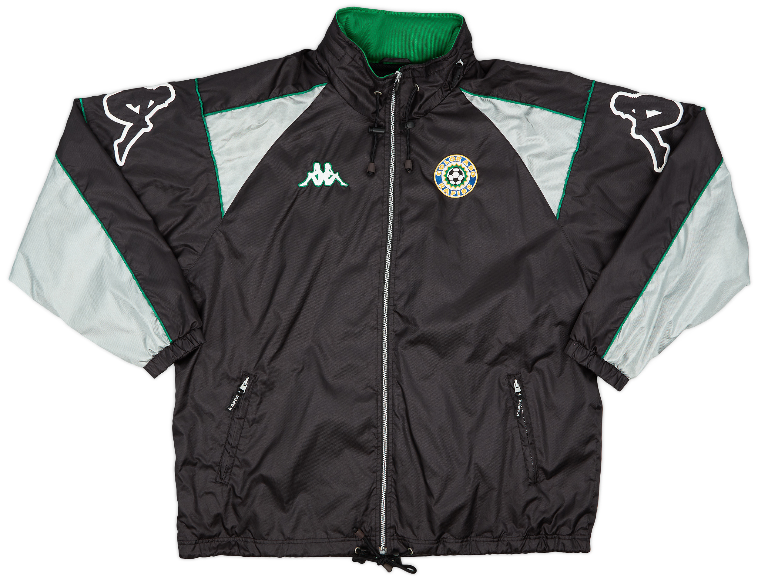 1999-00 Colorado Rapids Kappa Padded Bench Coat - 9/10 - (XL)