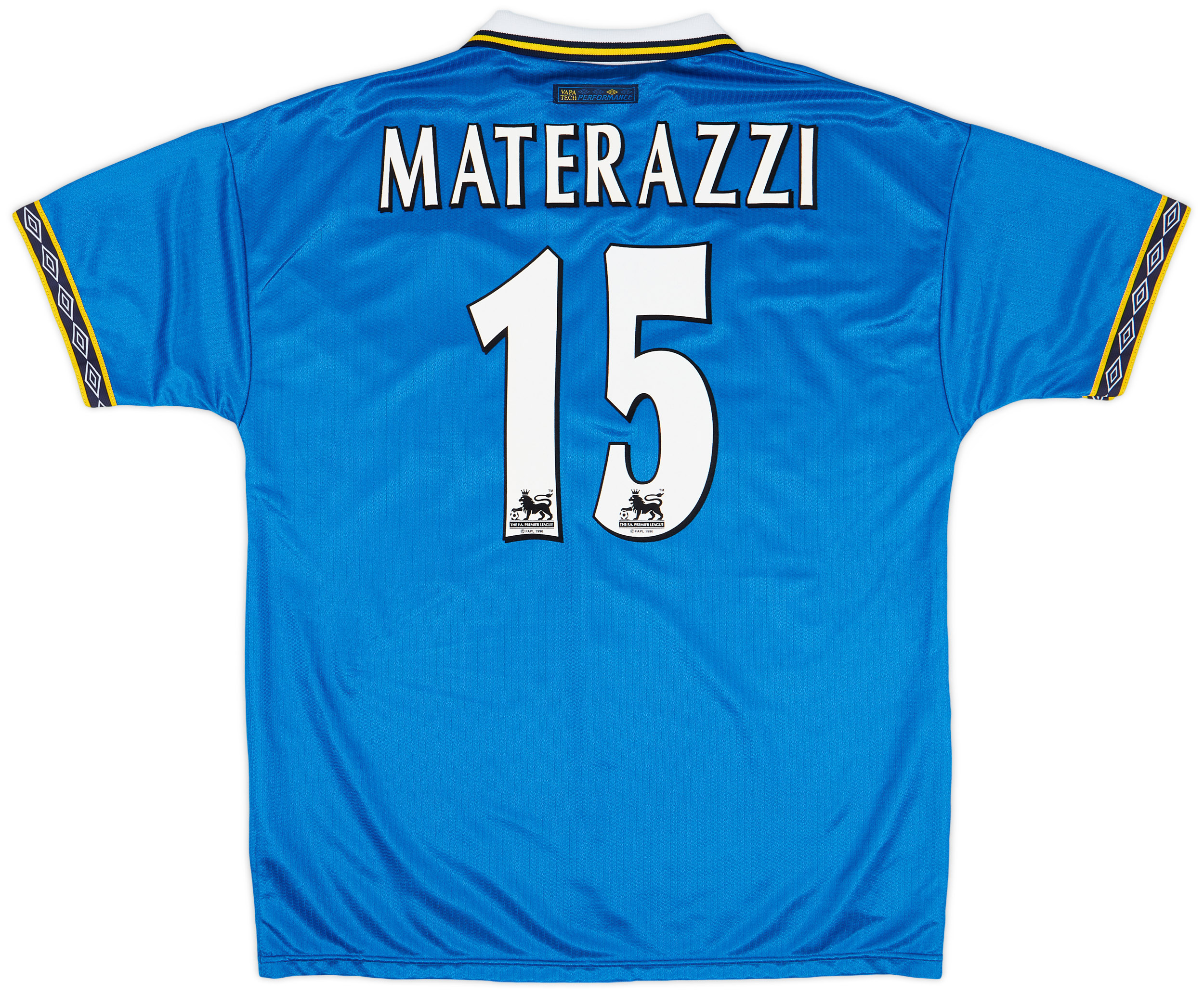 1997-99 Everton Home Shirt Materazzi #15 - 9/10 - (XL)