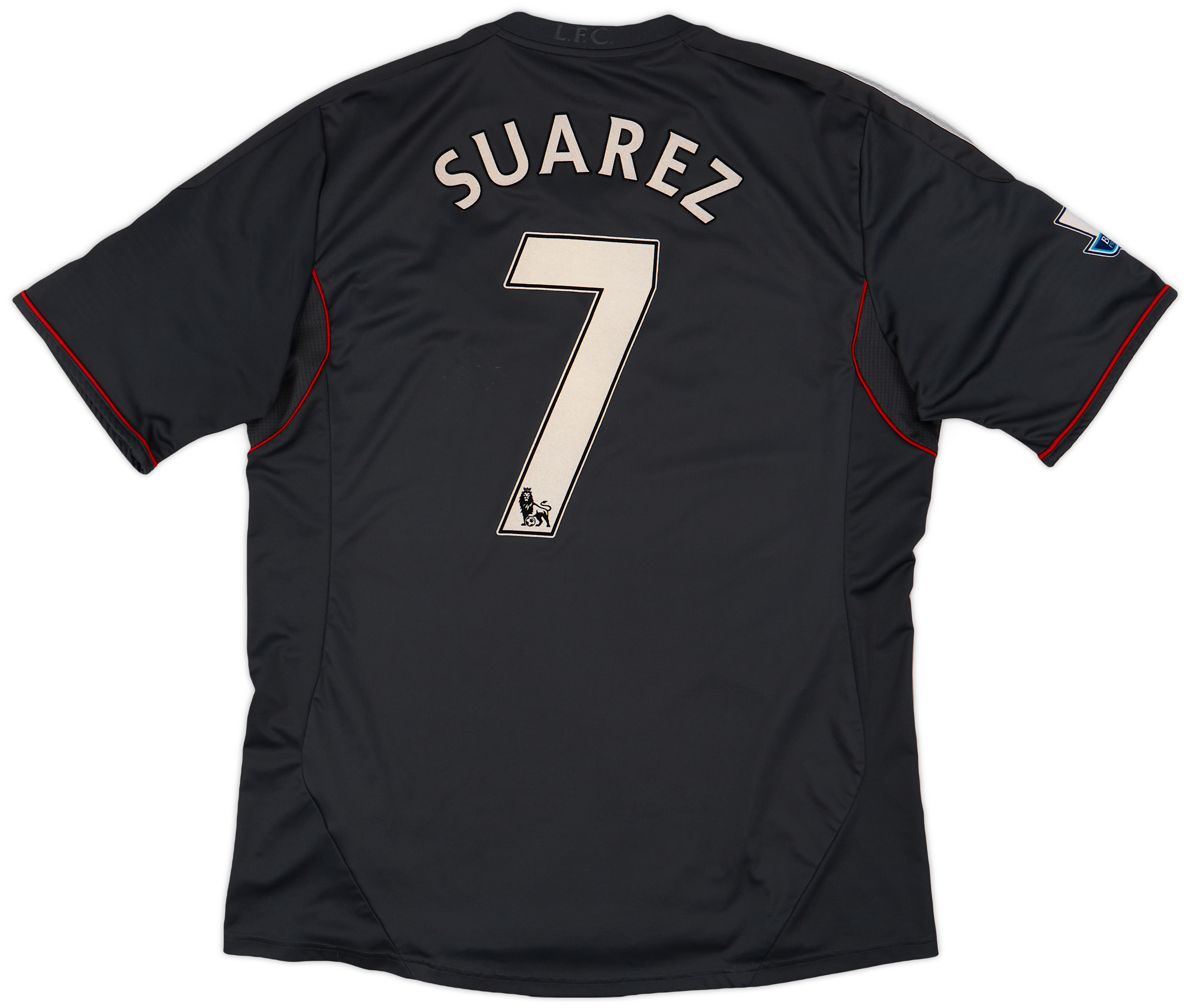 2011-12 Liverpool Away Shirt Suarez #7 - 5/10 - (XL)