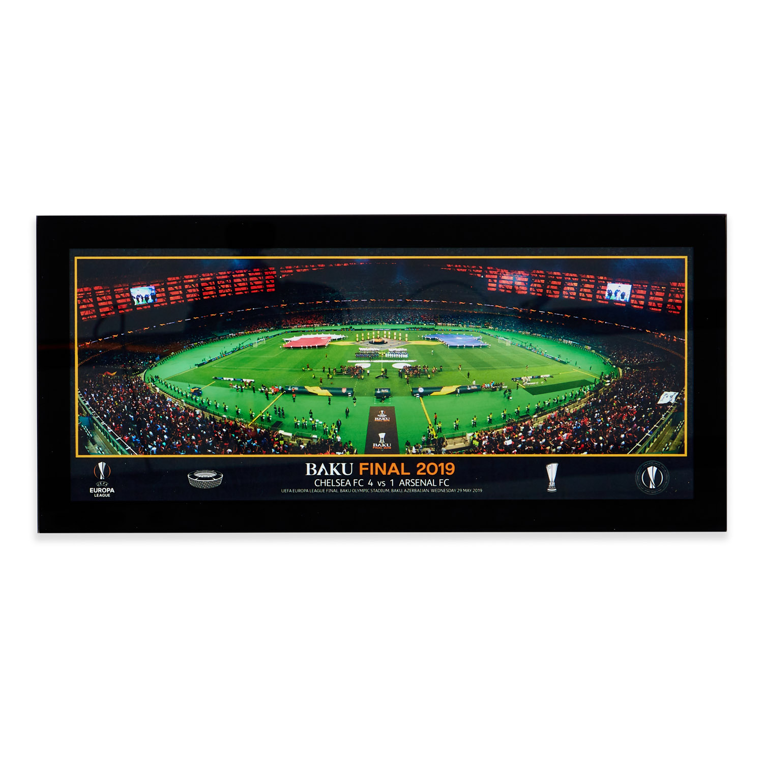 2019 Europa League Final Baku Framed Picture