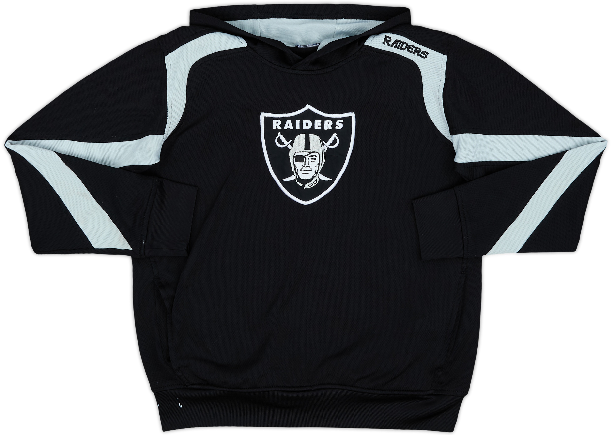 2000s Oakland Raiders NFL Hooded Sweat Top - 6/10 - (XL.Boys)