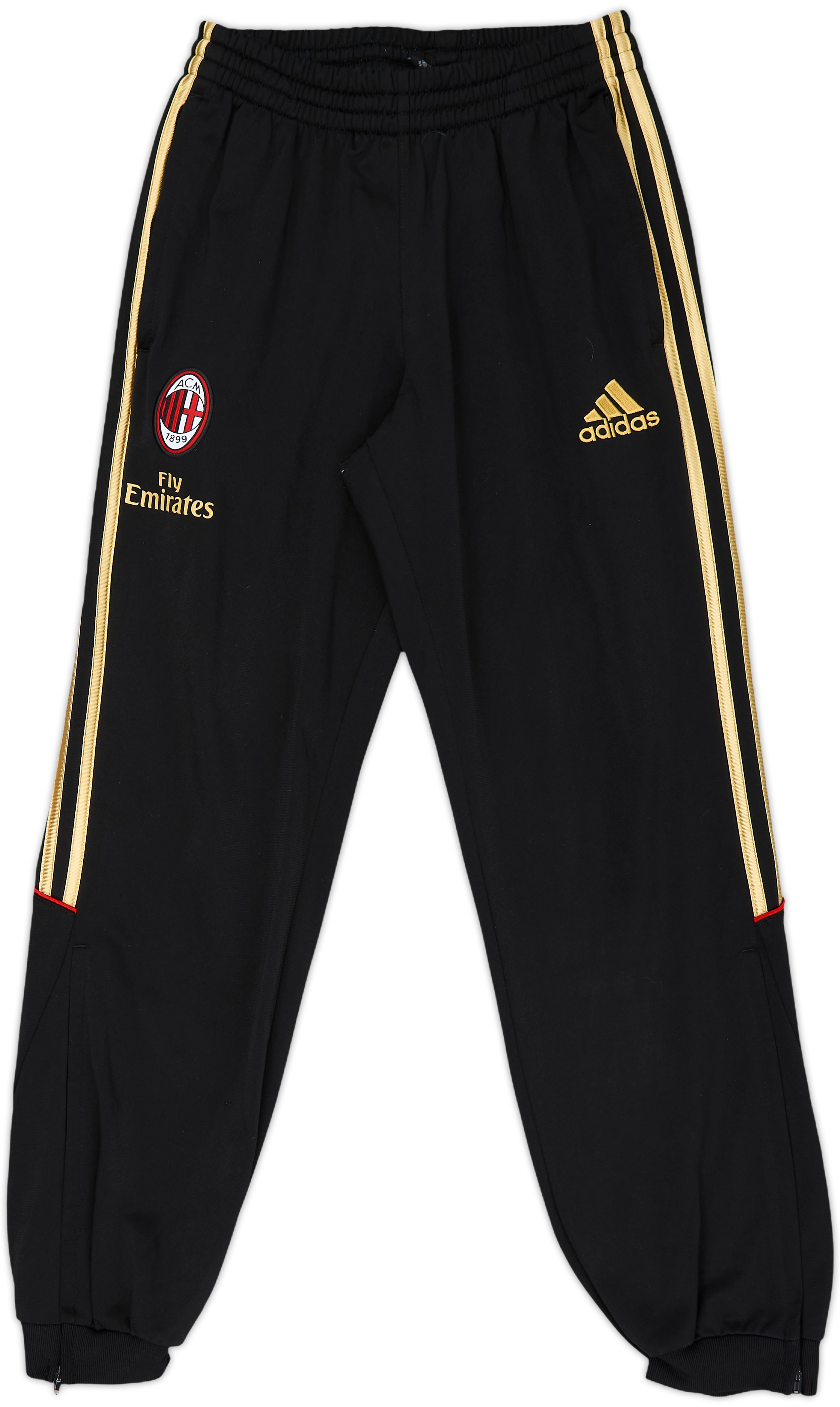 2010-11 AC Milan adidas Track Pants/Bottoms - 8/10 - (M)