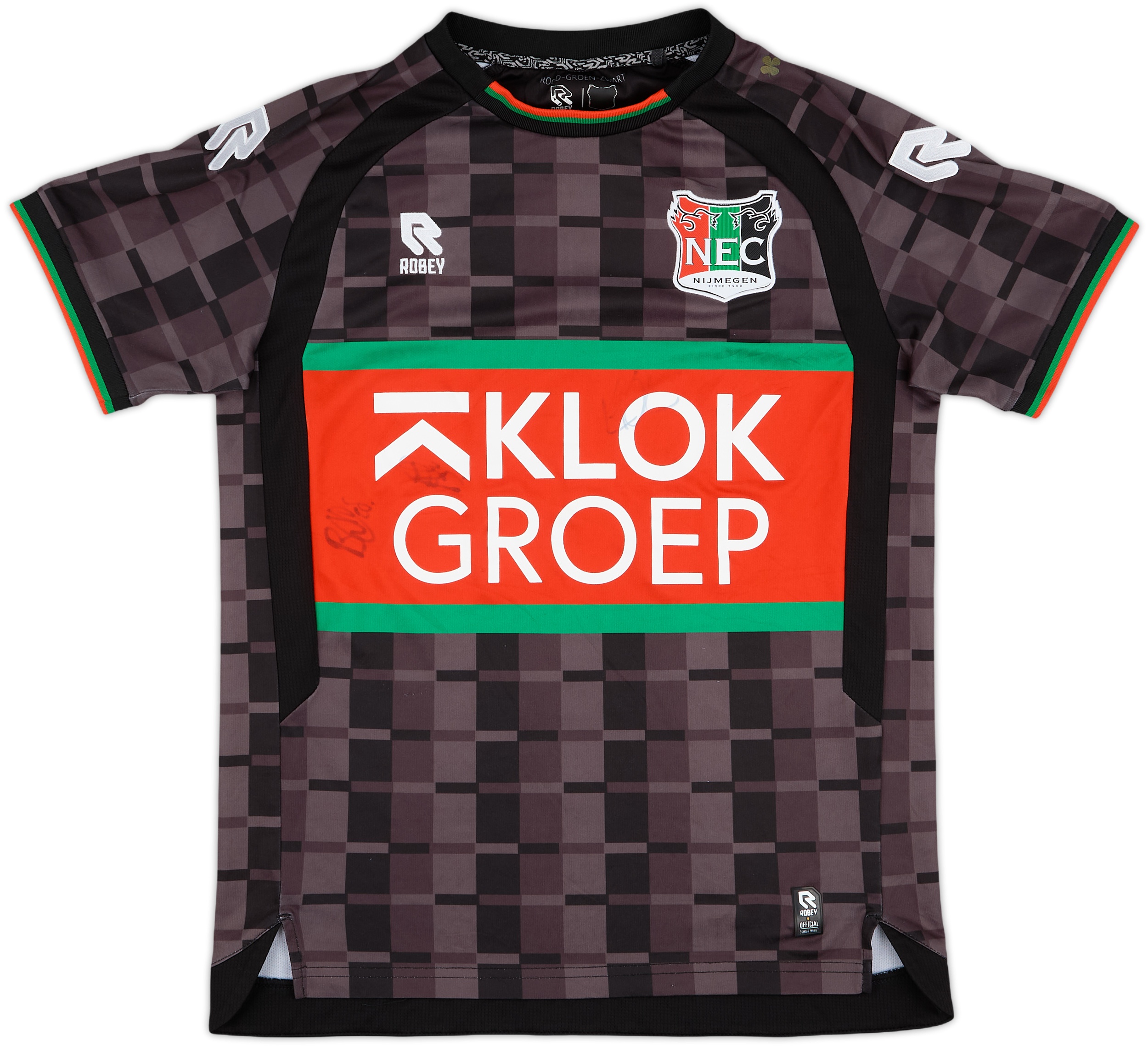 2023-24 NEC Nijmegen Signed Away Shirt Robin - 8/10 - (S)