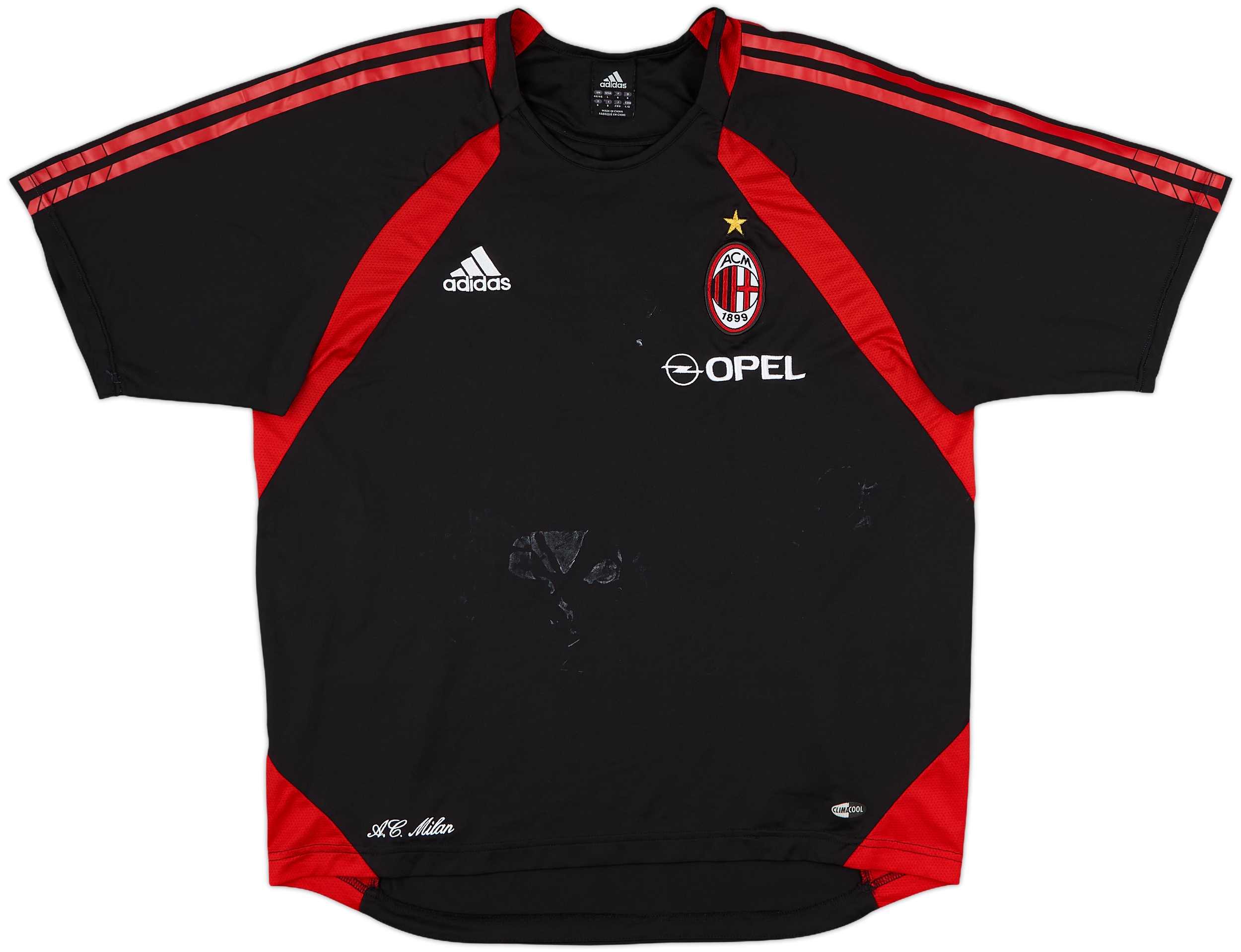 2005-06 AC Milan adidas Training Shirt - 5/10 - (L/XL)