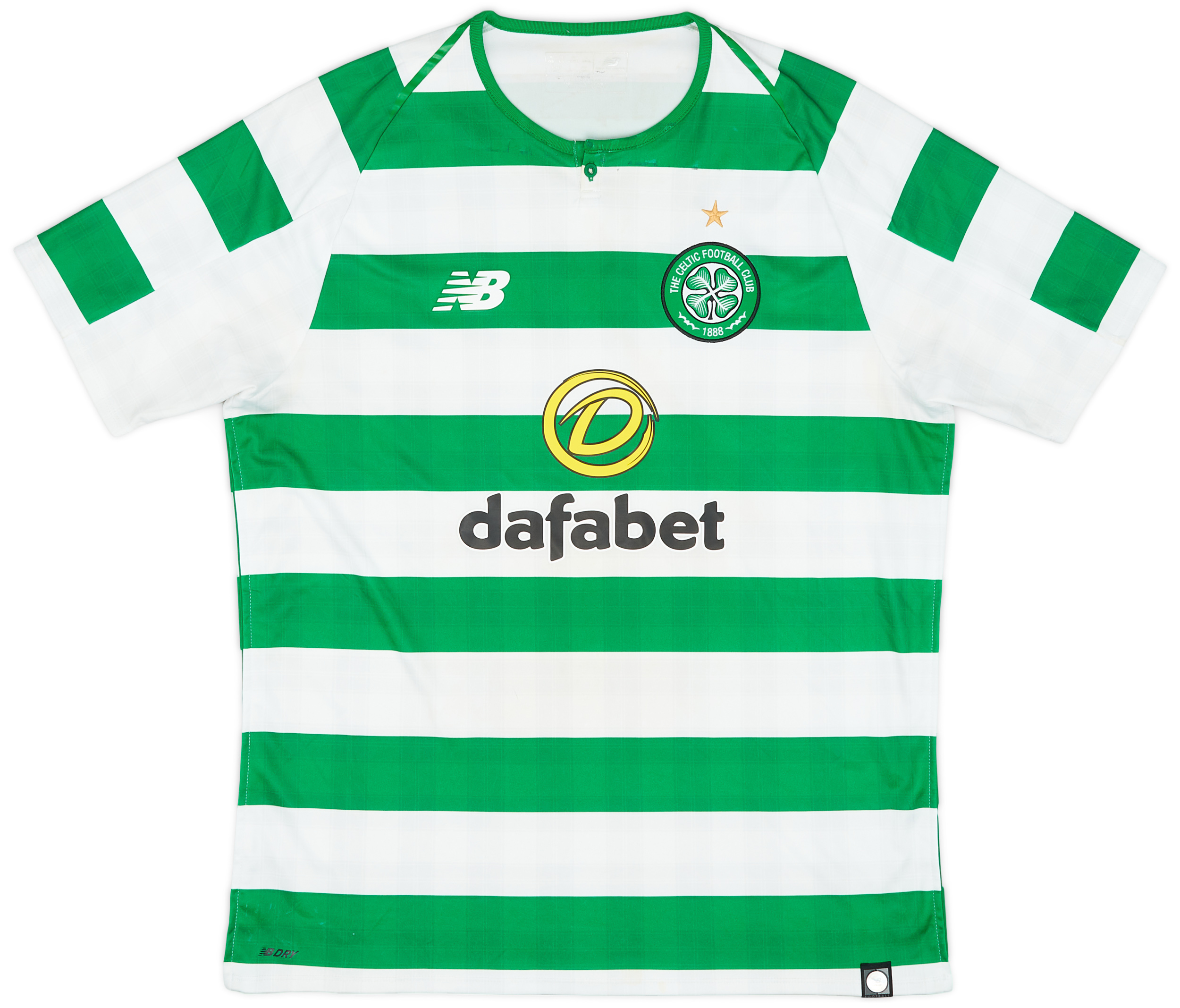 2018-19 Celtic Home Shirt - 6/10 - (M)