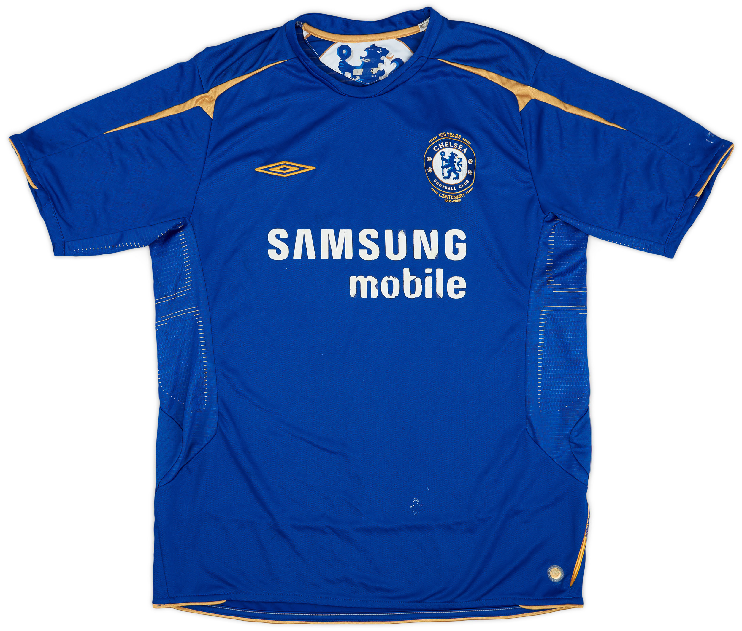 2005-06 Chelsea Centenary Home Shirt - 4/10 - (XL)
