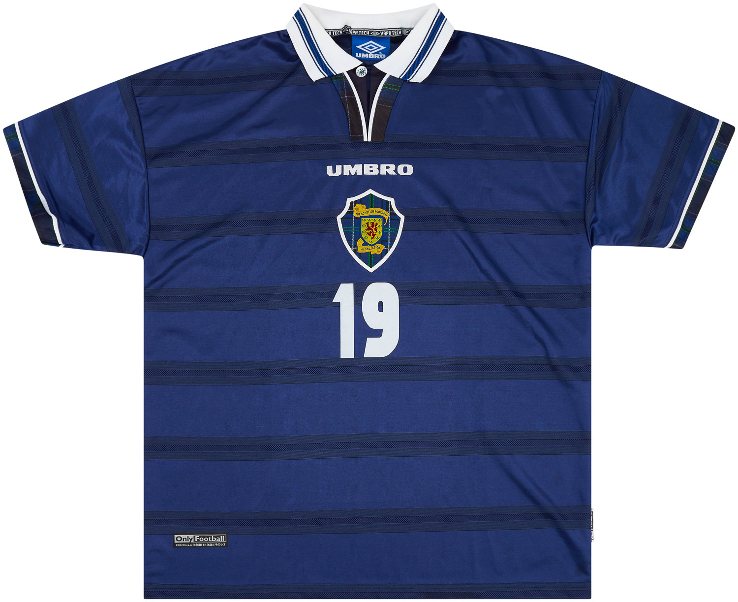 1998-00 Scotland Match Issue Home Shirt #19