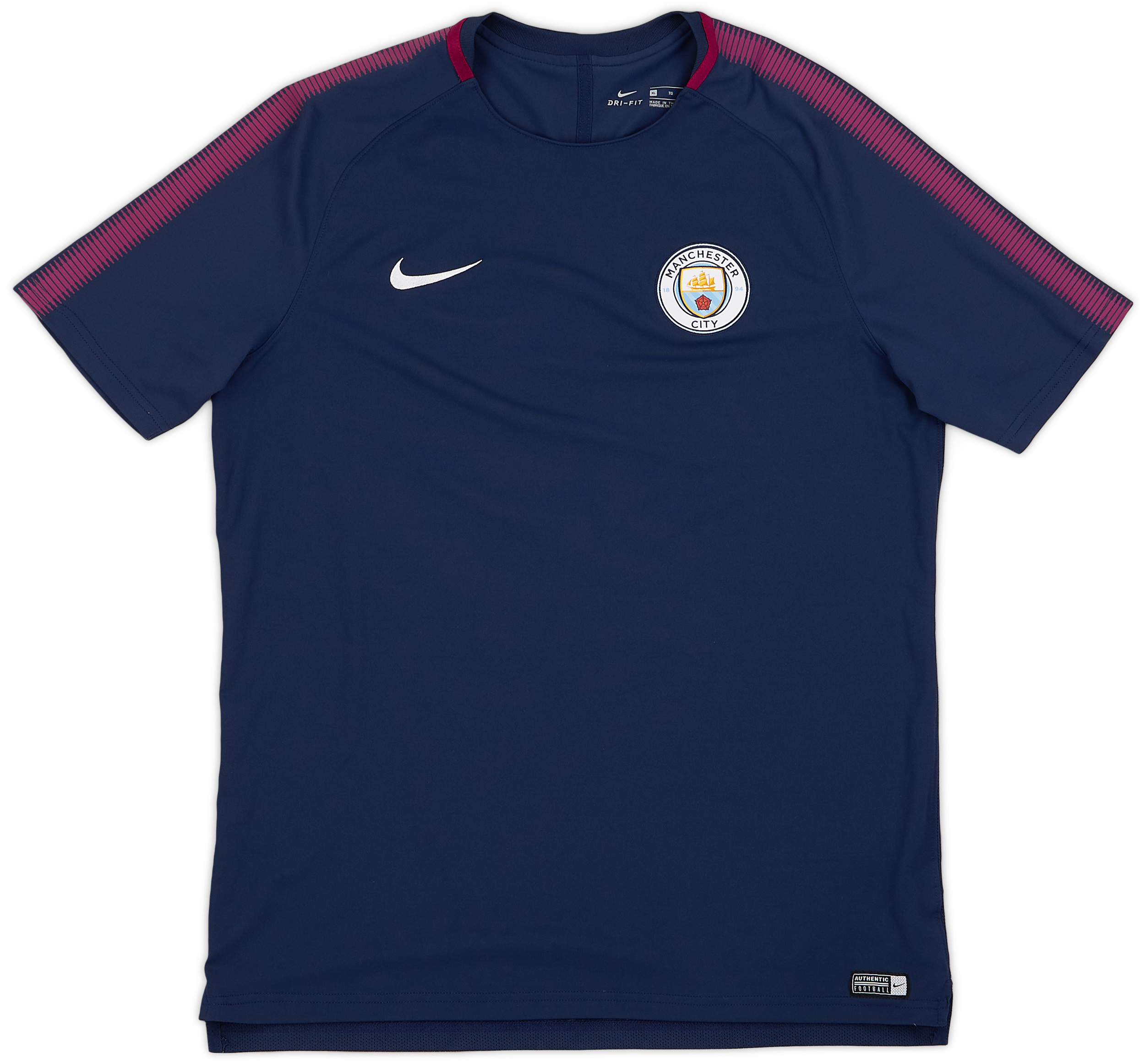 2017-18 Manchester City Nike Training Shirt - 9/10 - (XL)