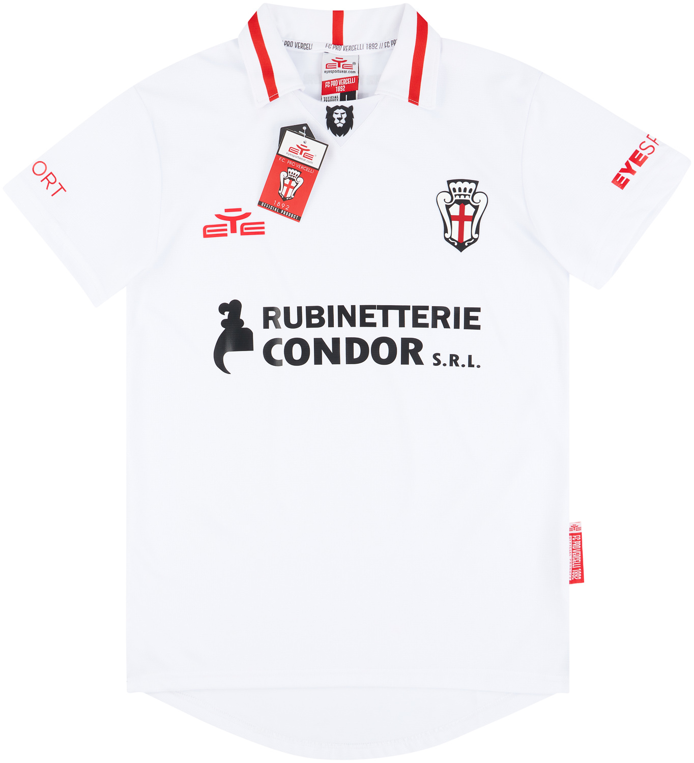2020-21 F.C. Pro Vercelli 1892 Home Shirt