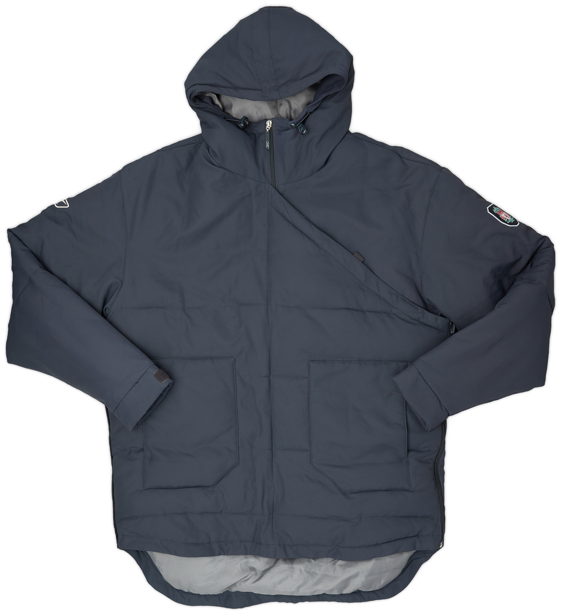 2004-06 Liverpool Reebok Padded Bench Coat - 9/10 - (L)