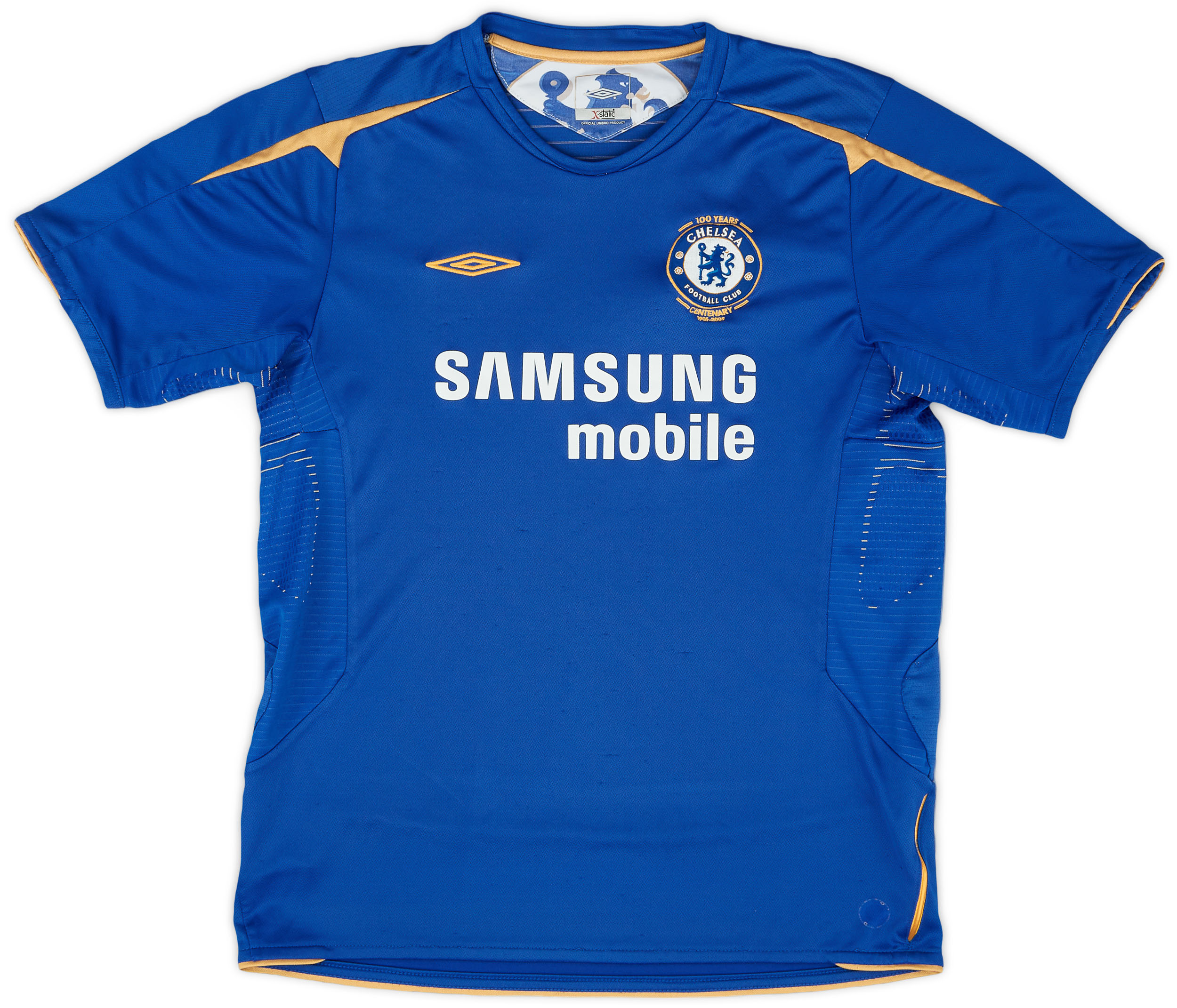 2005-06 Chelsea Centenary Home Shirt - 7/10 - (XL.Boys)