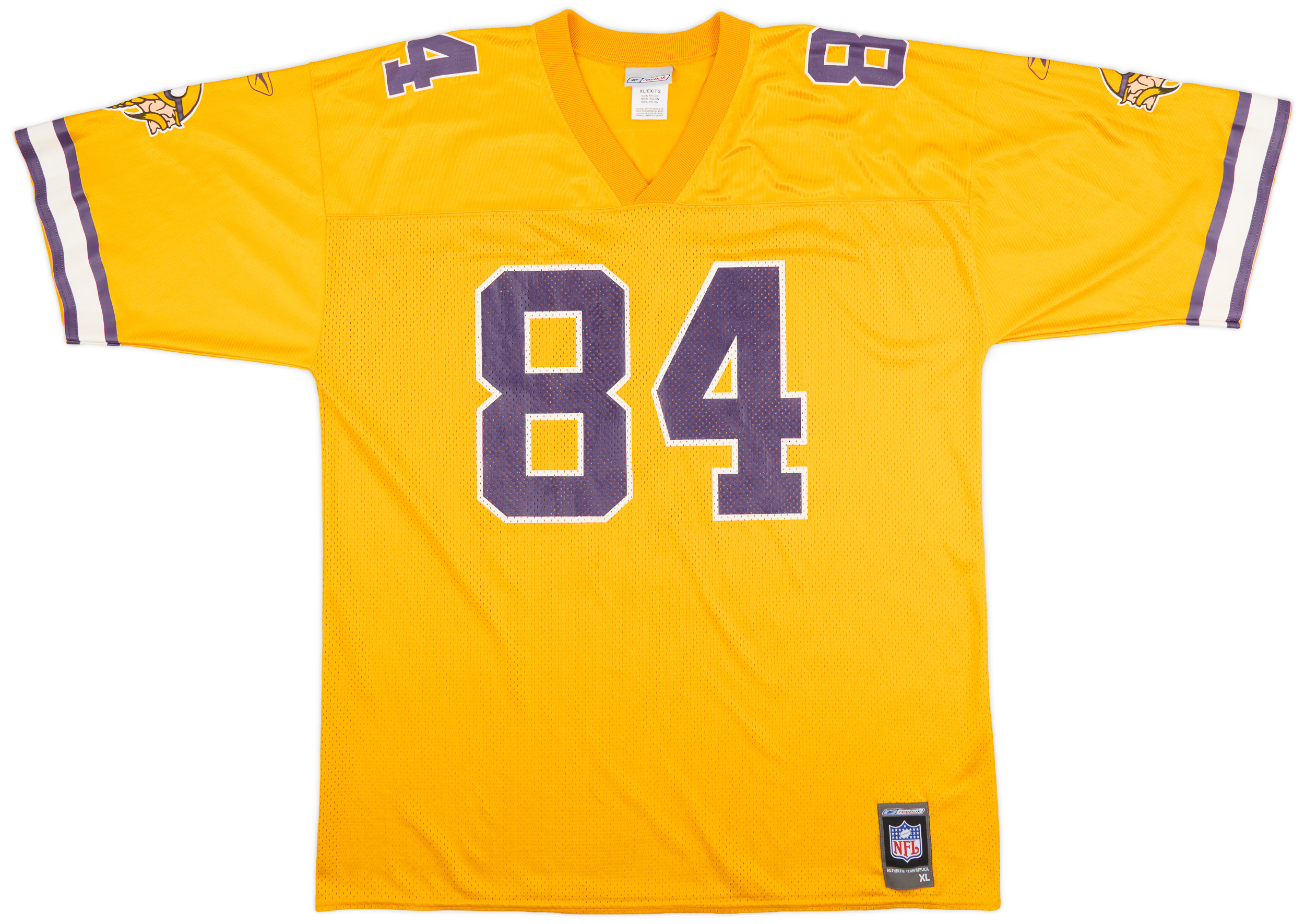 2001 Minnesota Vikings Moss #84 Reebok Alternate Jersey (Excellent) XL