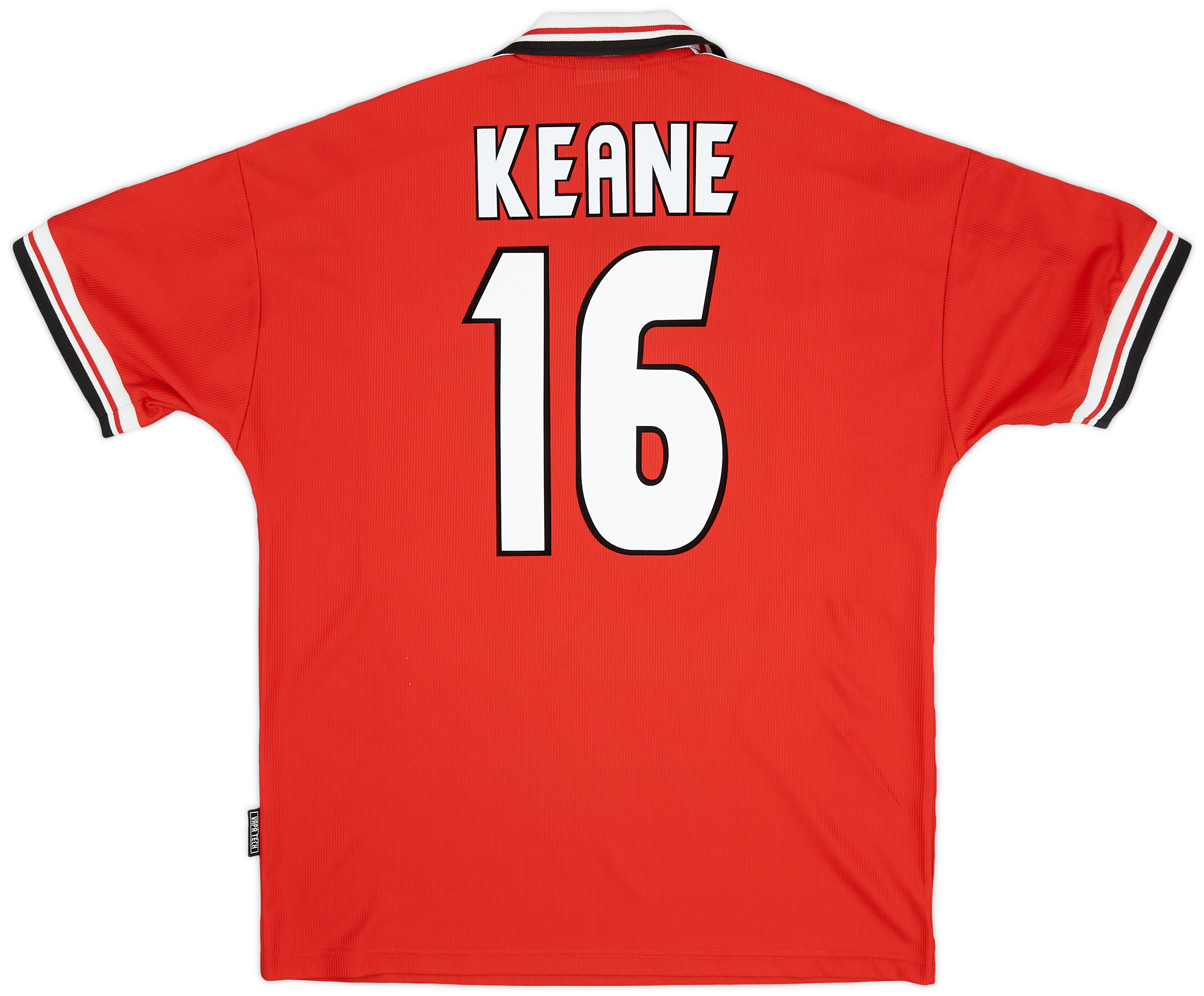 1998-00 Manchester United Home Shirt Keane #16 - 9/10 - (L)