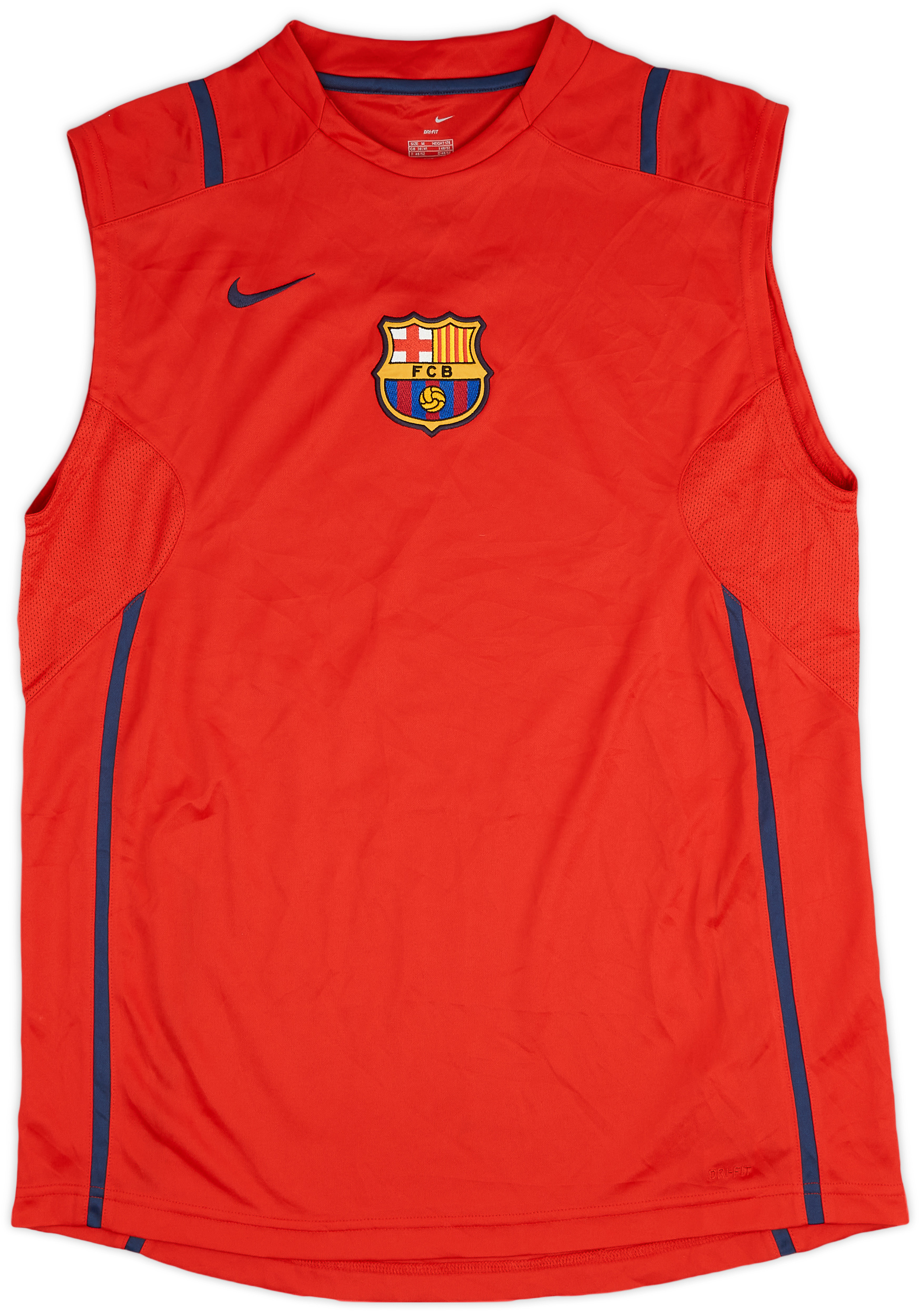 2006-07 Barcelona Nike Training Vest - 8/10 - (M)
