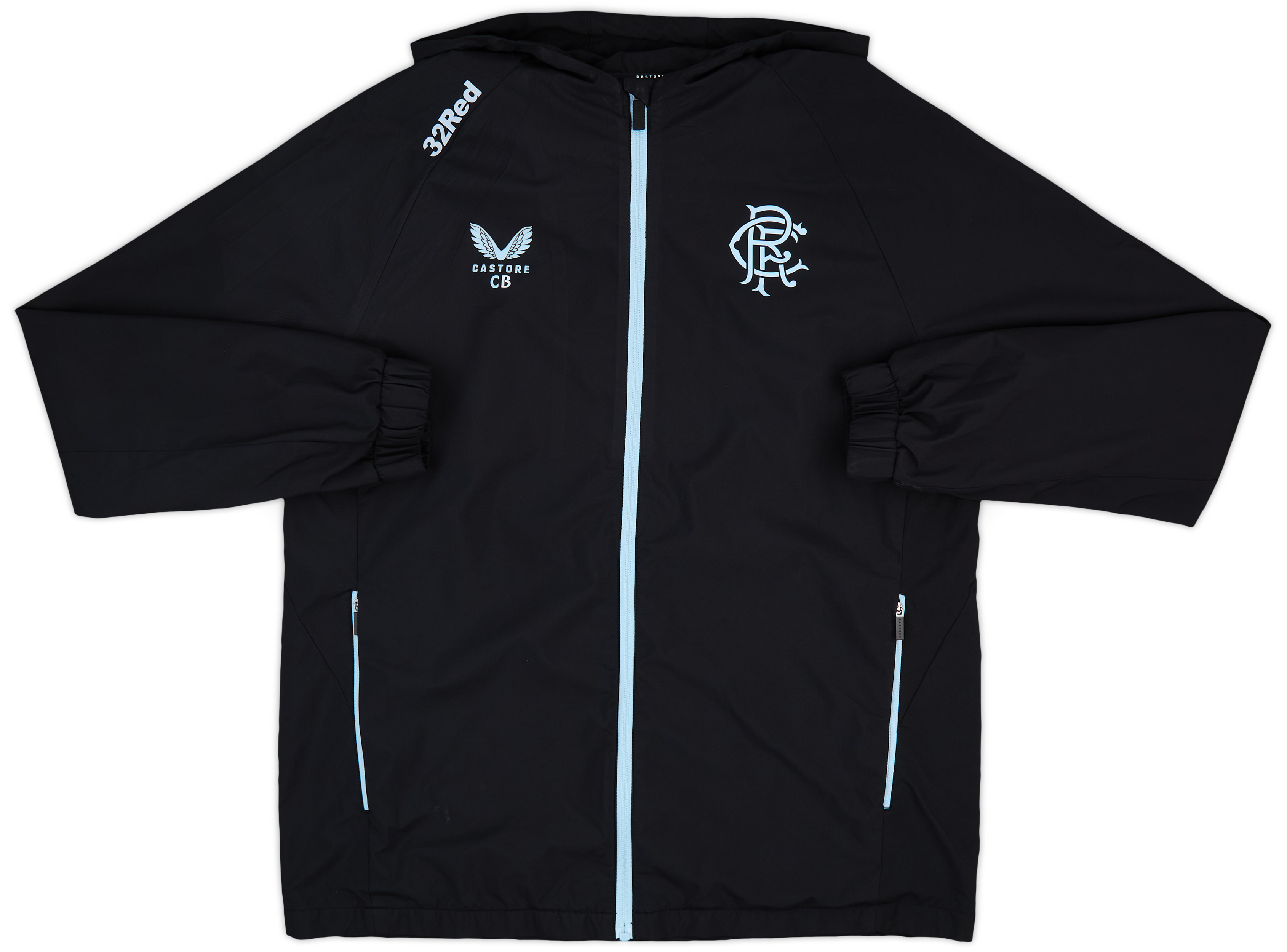 2024-25 Rangers Staff Issue Rain Jacket - 9/10