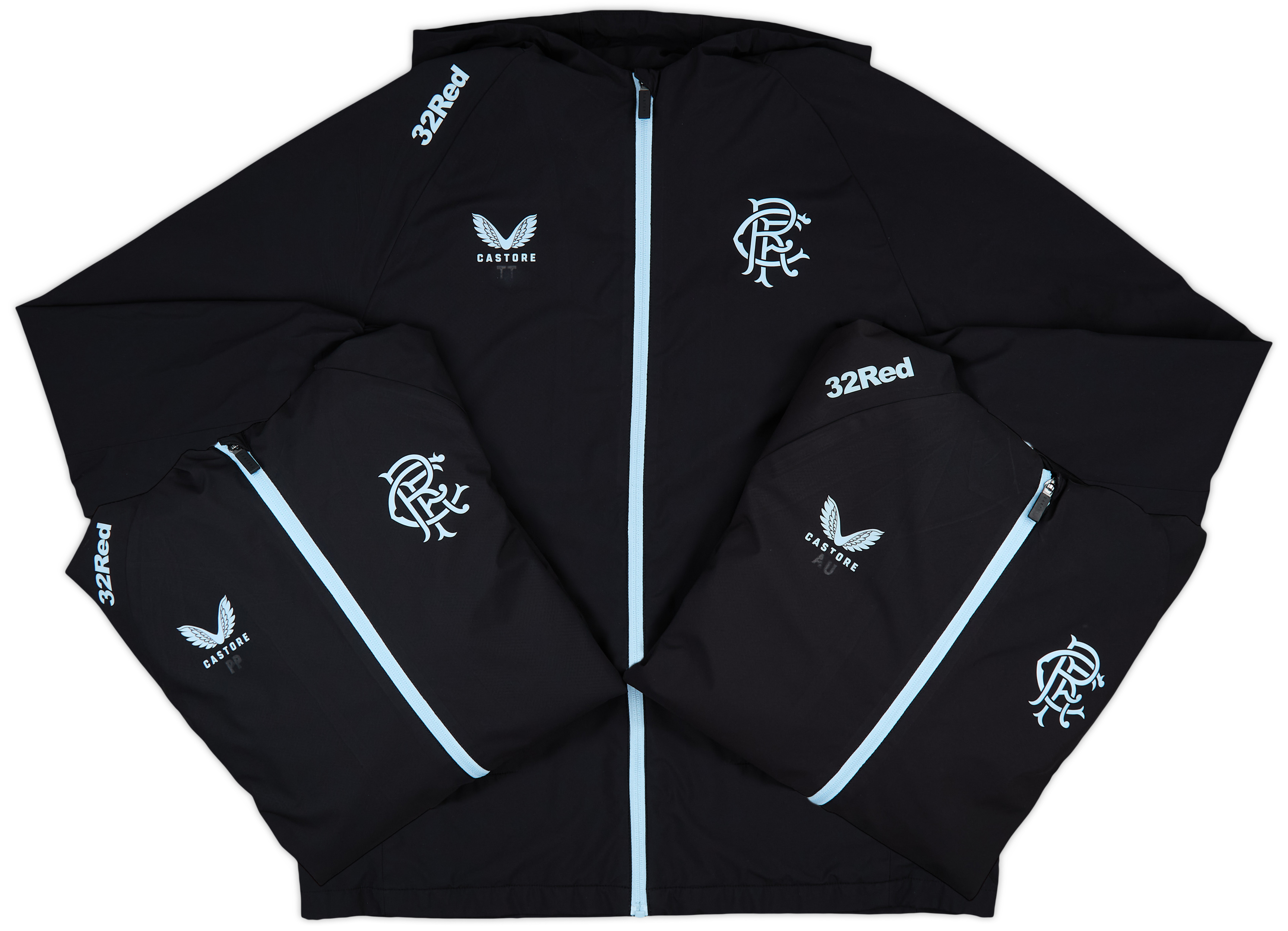 2024-25 Rangers Staff Issue Rain Jacket # - 5/10