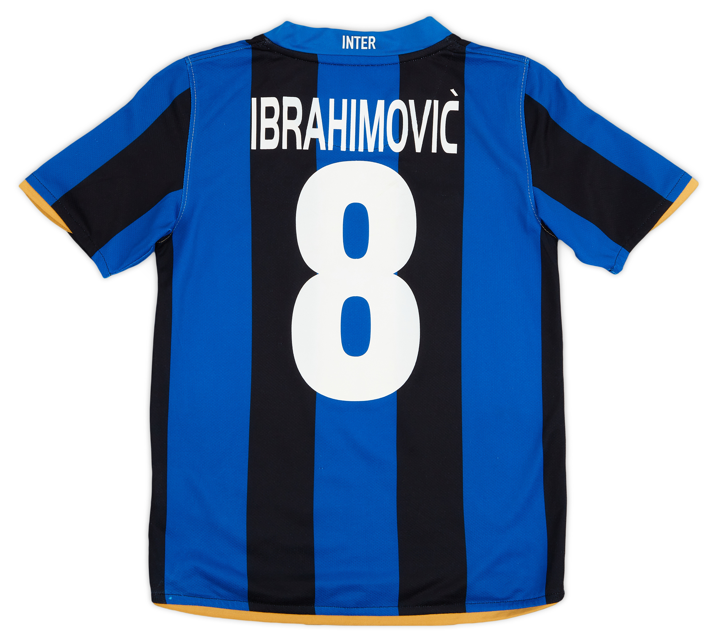 2008-09 Inter Milan Home Shirt Ibrahimović #8 - Very Good 7/10 - (S.Kids)