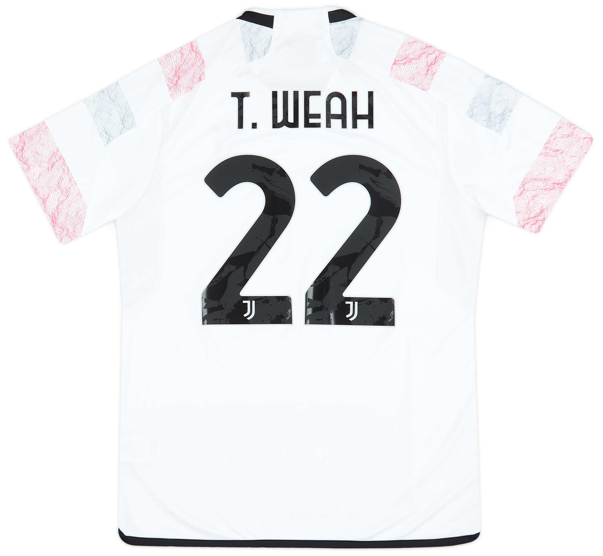 2023-24 Juventus Away Shirt T.Weah #22