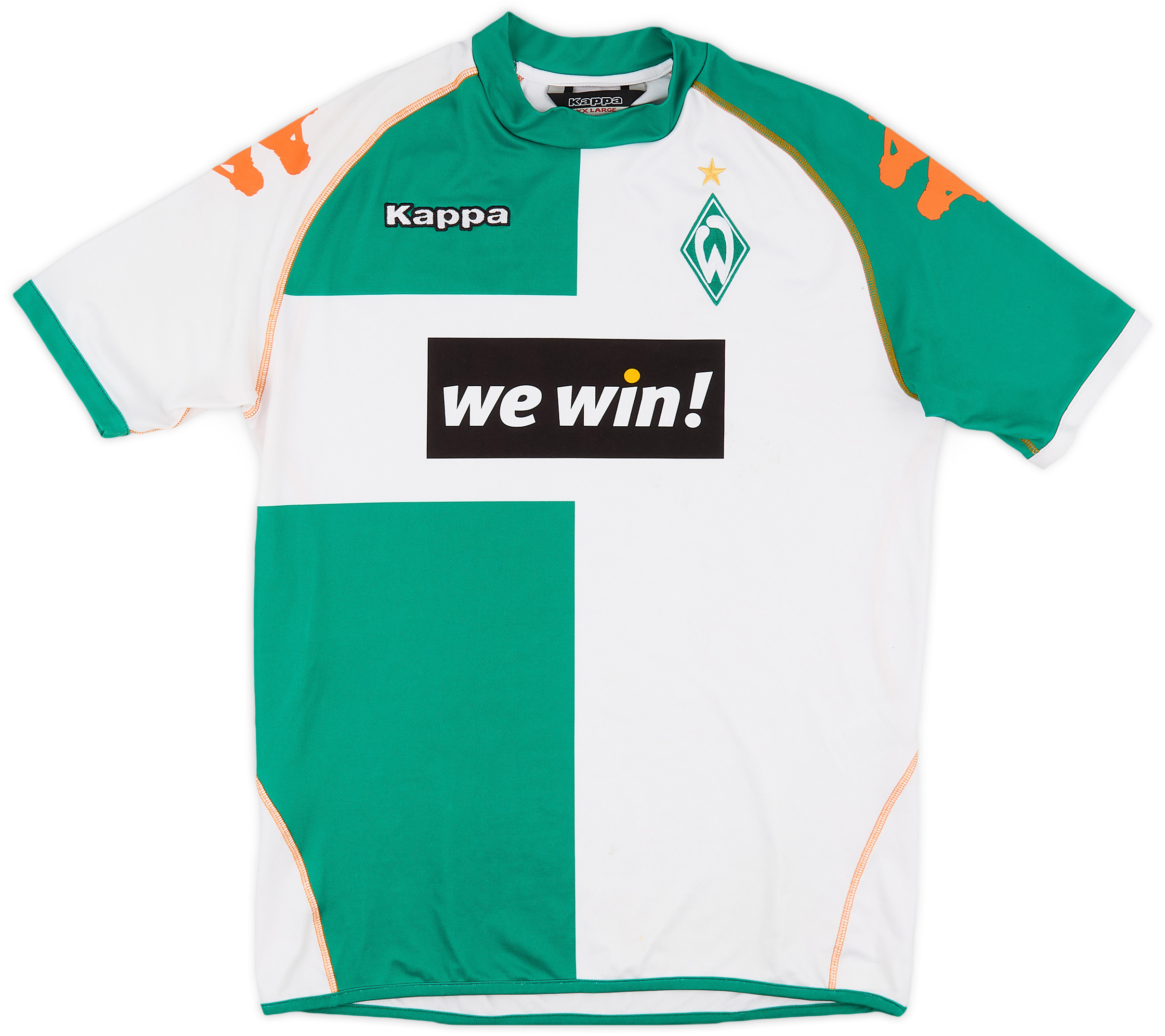 2006-07 Werder Bremen European Home Shirt - 8/10 - (XXL)